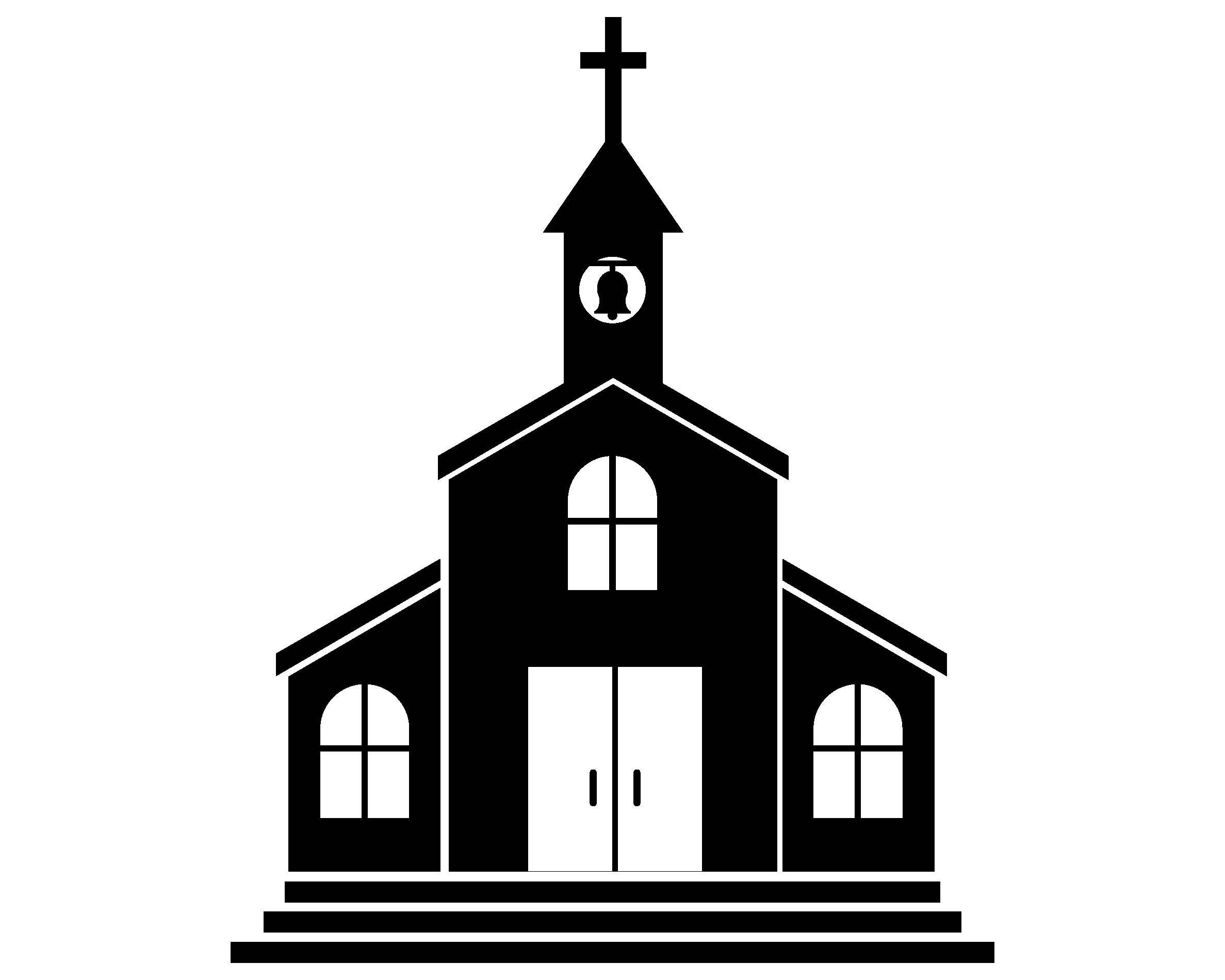 Church Svg / Church Silhouette / Church Cut File / Church Building Svg ...
