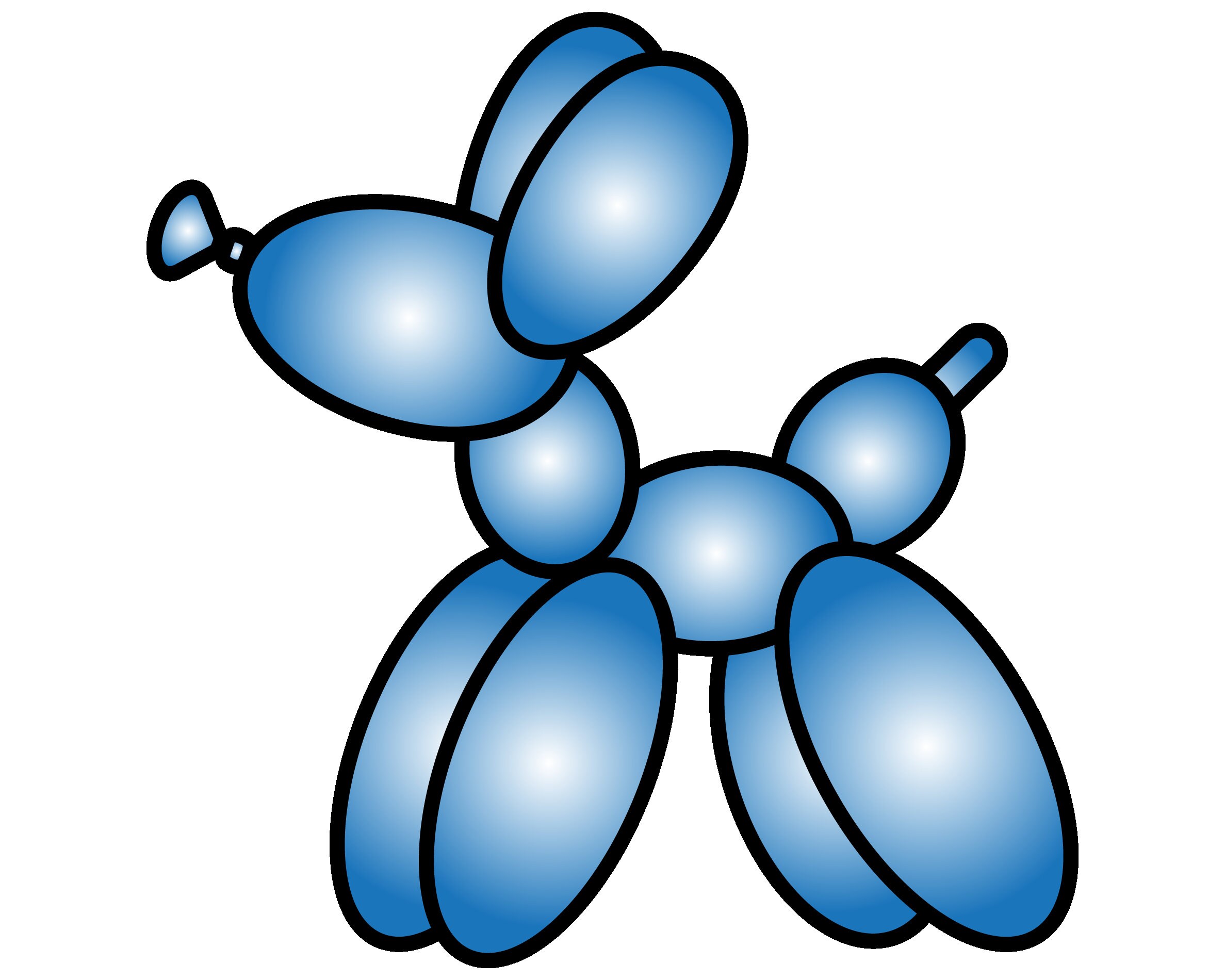 Balloon Dog Svg / Balloon Animal Svg / Animal Balloon Svg / Balloon ...