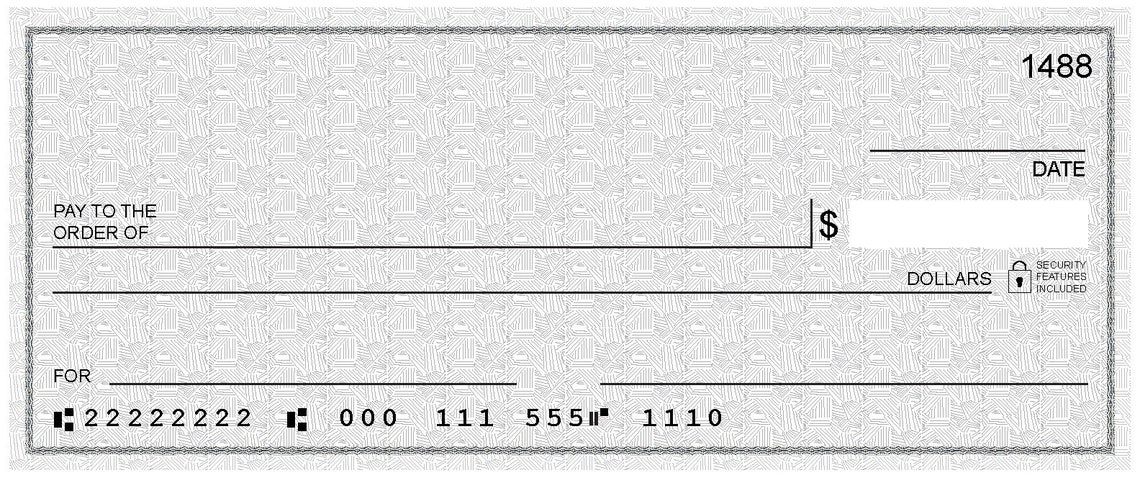 Editable Check Template / Blank Check Template / Manifestation Check ...