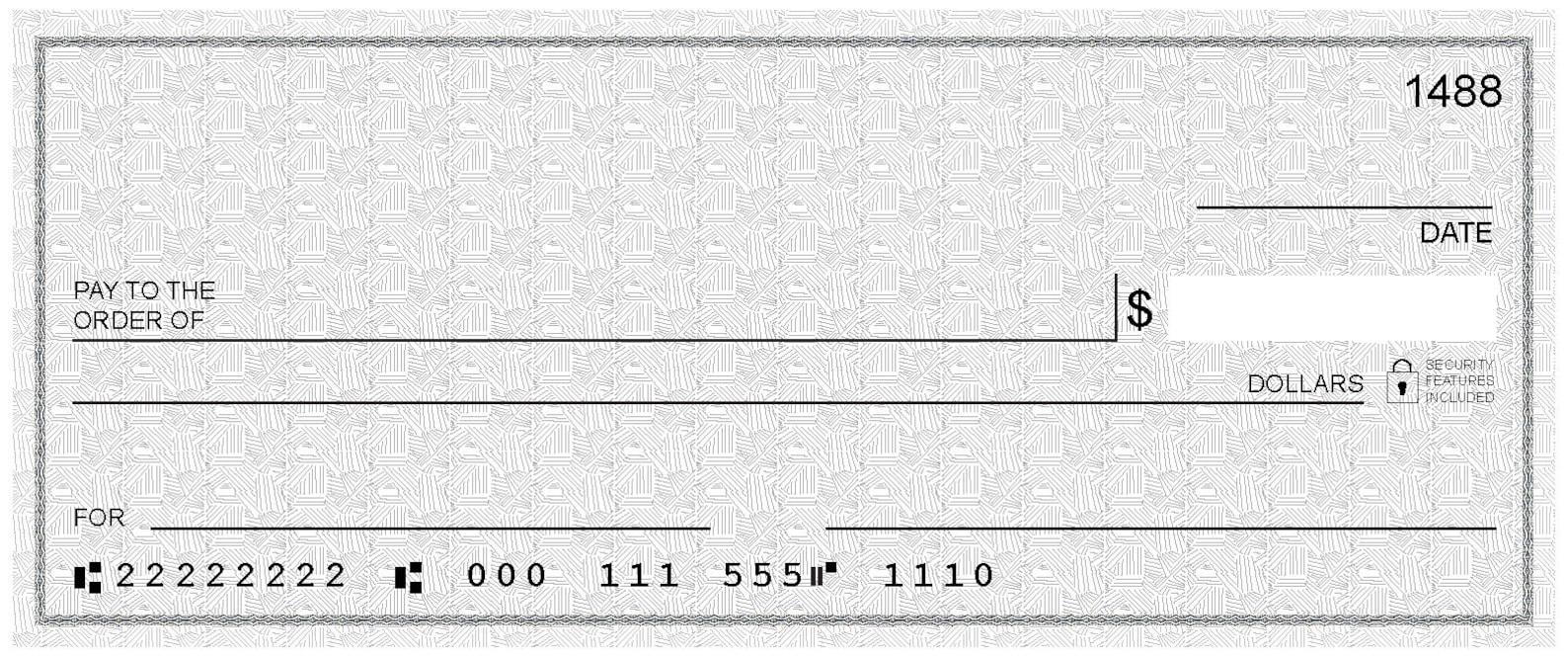 Editable Check Template / Blank Check Template / Manifestation Check ...