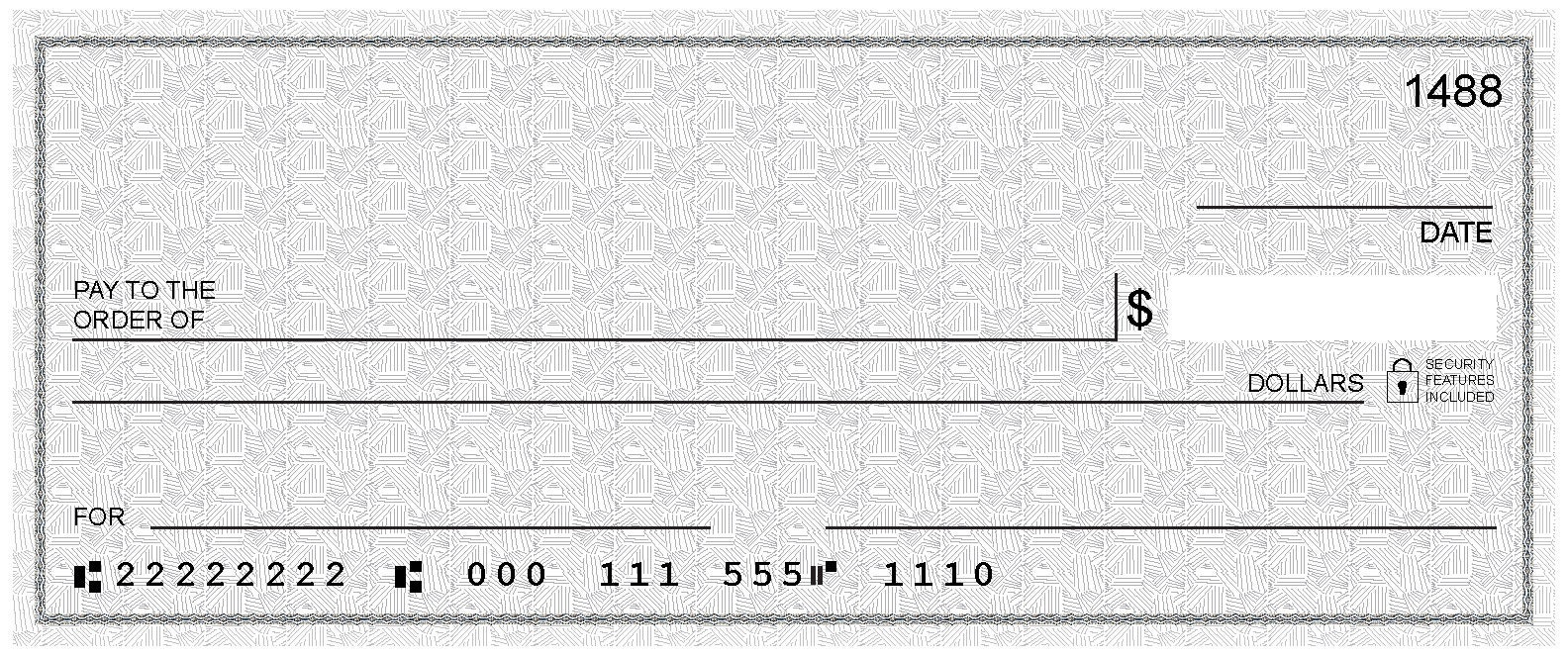 Editable Check Template / Blank Check Template / Manifestation Check ...