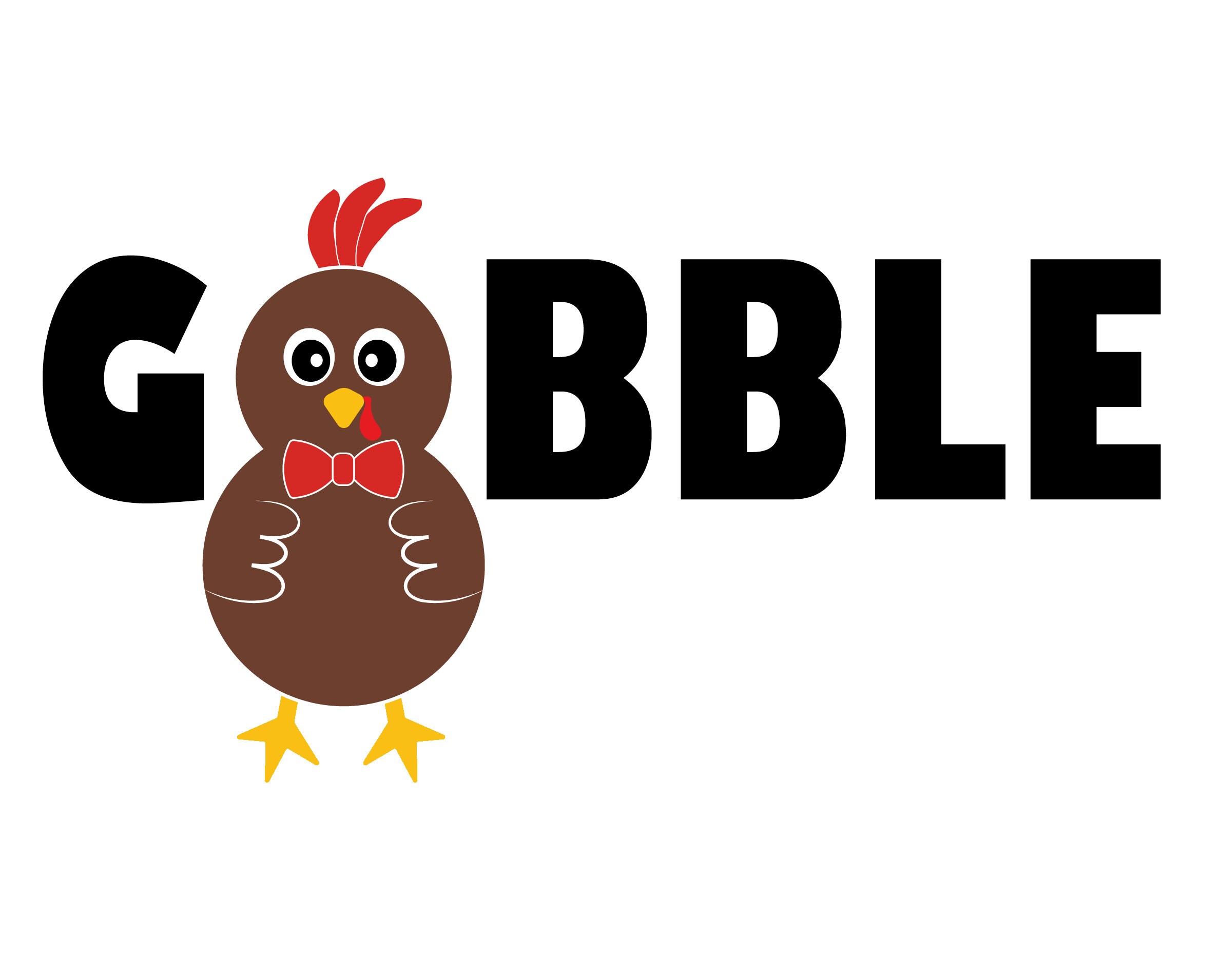Thanksgiving SVG / Gobble SVG / Turkey Face SVG / Funny Kids - Etsy