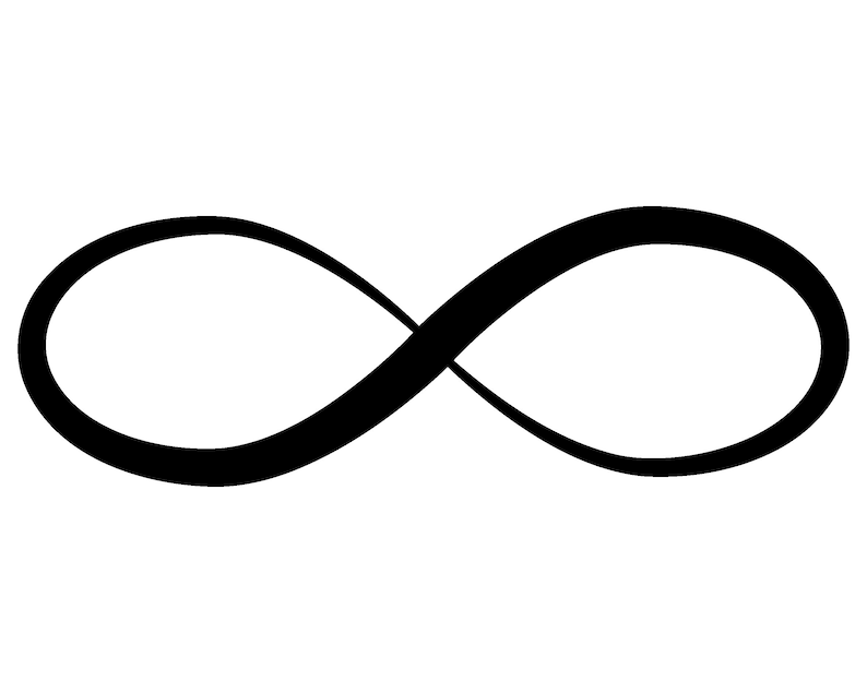 Infinity Symbol Svg / Infinity Svg / Infinity Sign Svg / Open Infinity ...