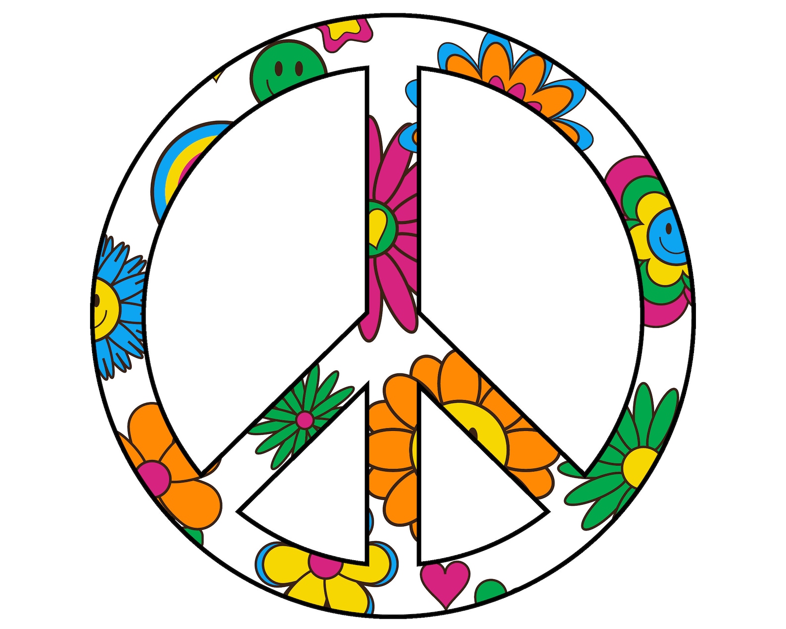Peace Sign Svg / Peace Symbol Svg / Peace Sign Png / Peace Symbol Png ...