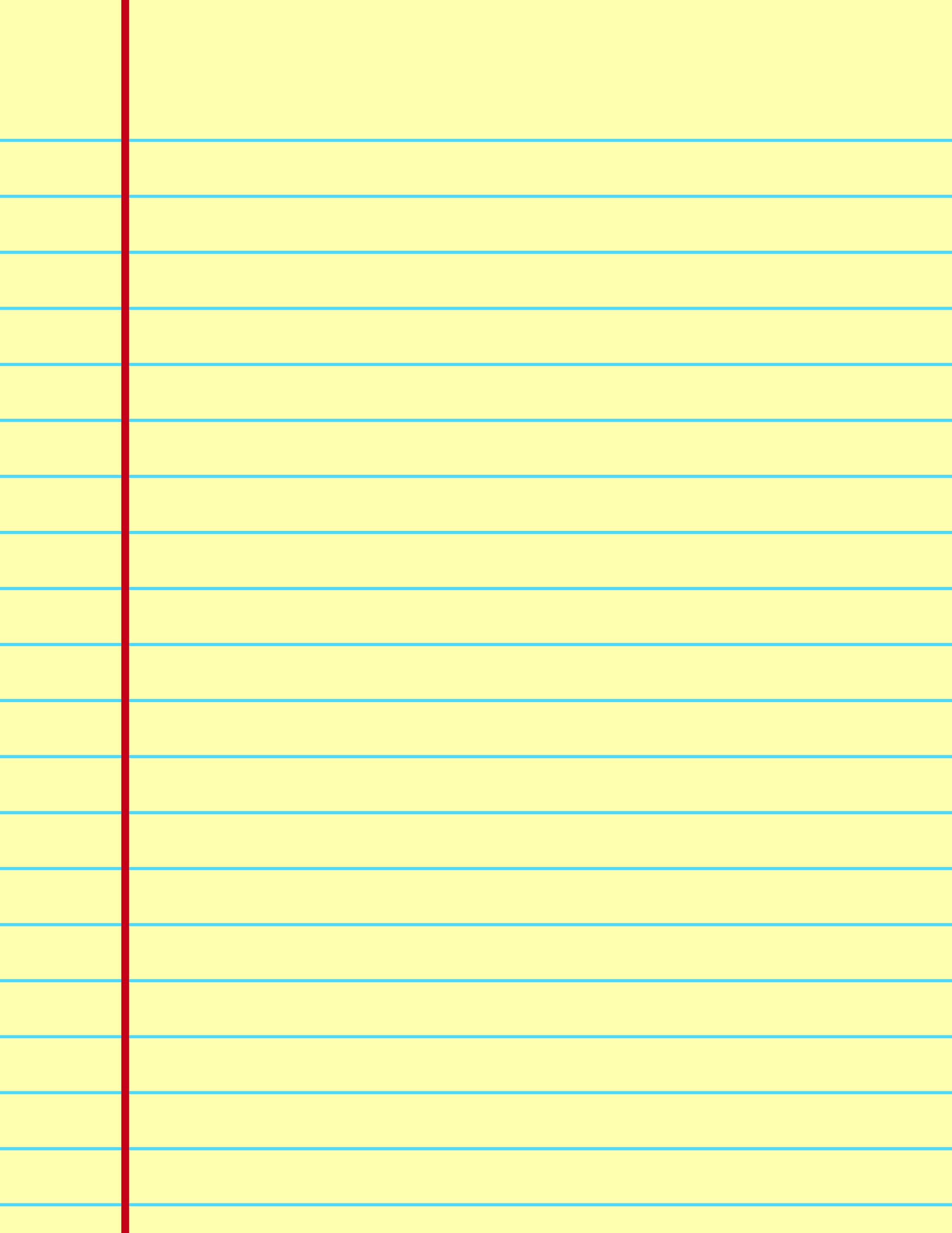 Lined Paper Template / Digital Notebook Paper / Digital Lined Paper ...