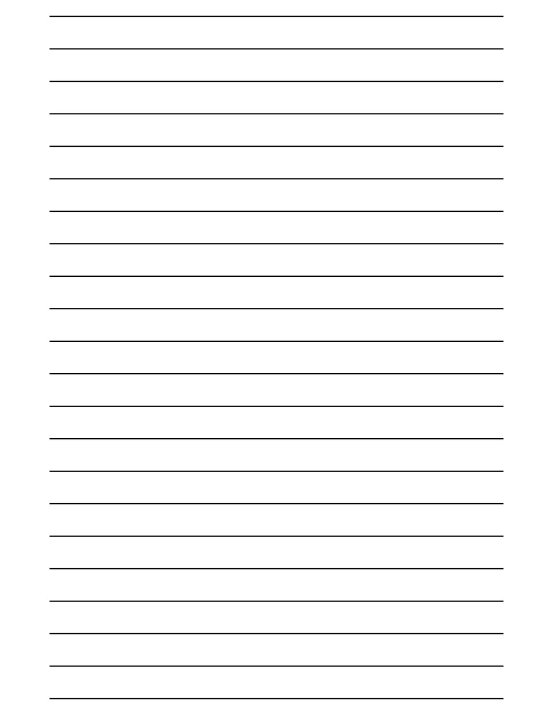 Lined Paper Template / Digital Notebook Paper / Digital Lined Paper ...