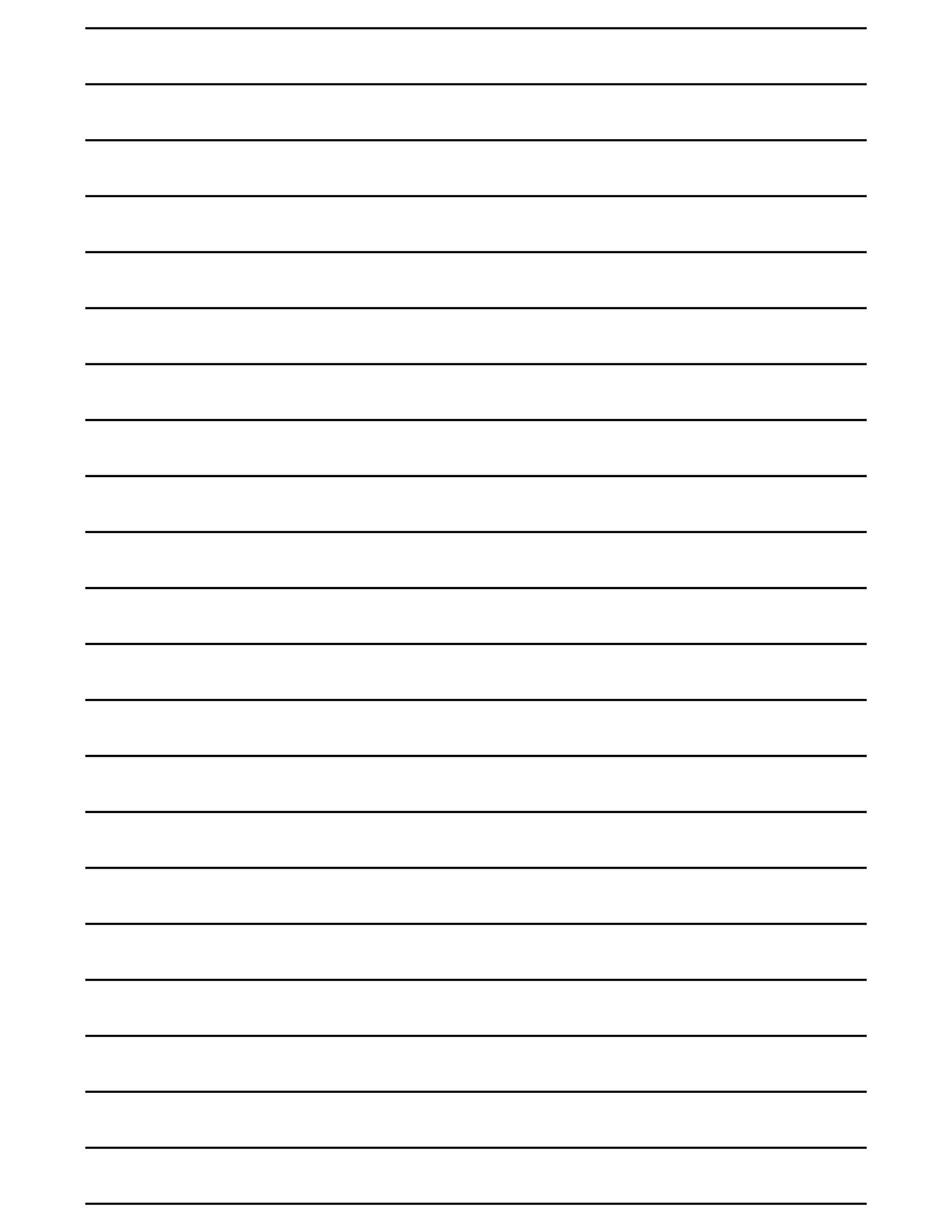 Lined Paper Template / Digital Notebook Paper / Digital Lined Paper ...