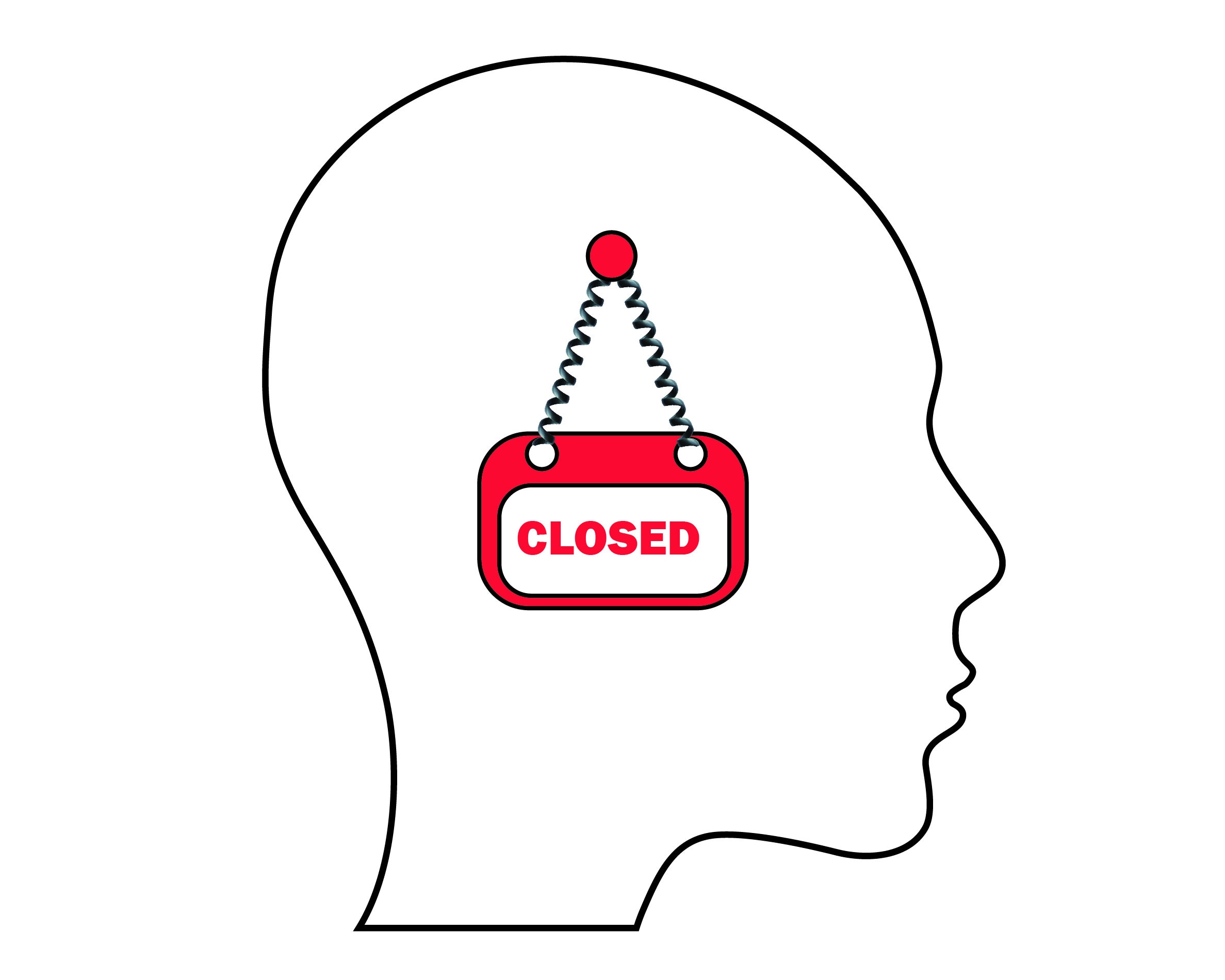 Open - Closed Mindset Clipart / Mind Clipart / Growth Mindset Images ...