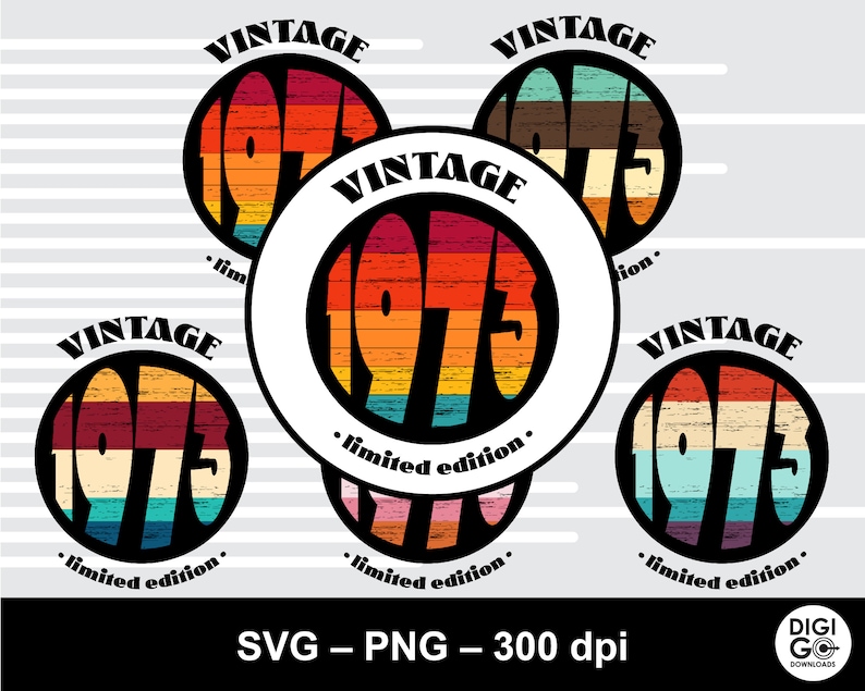 1973 Svg / 50th Birthday Svg / Vintage Svg / Birthday Svg / 1973 Cut ... 1973 Svg / 50th Birthday Svg / Vintage Svg / Birthday Svg / 1973 Cut ...