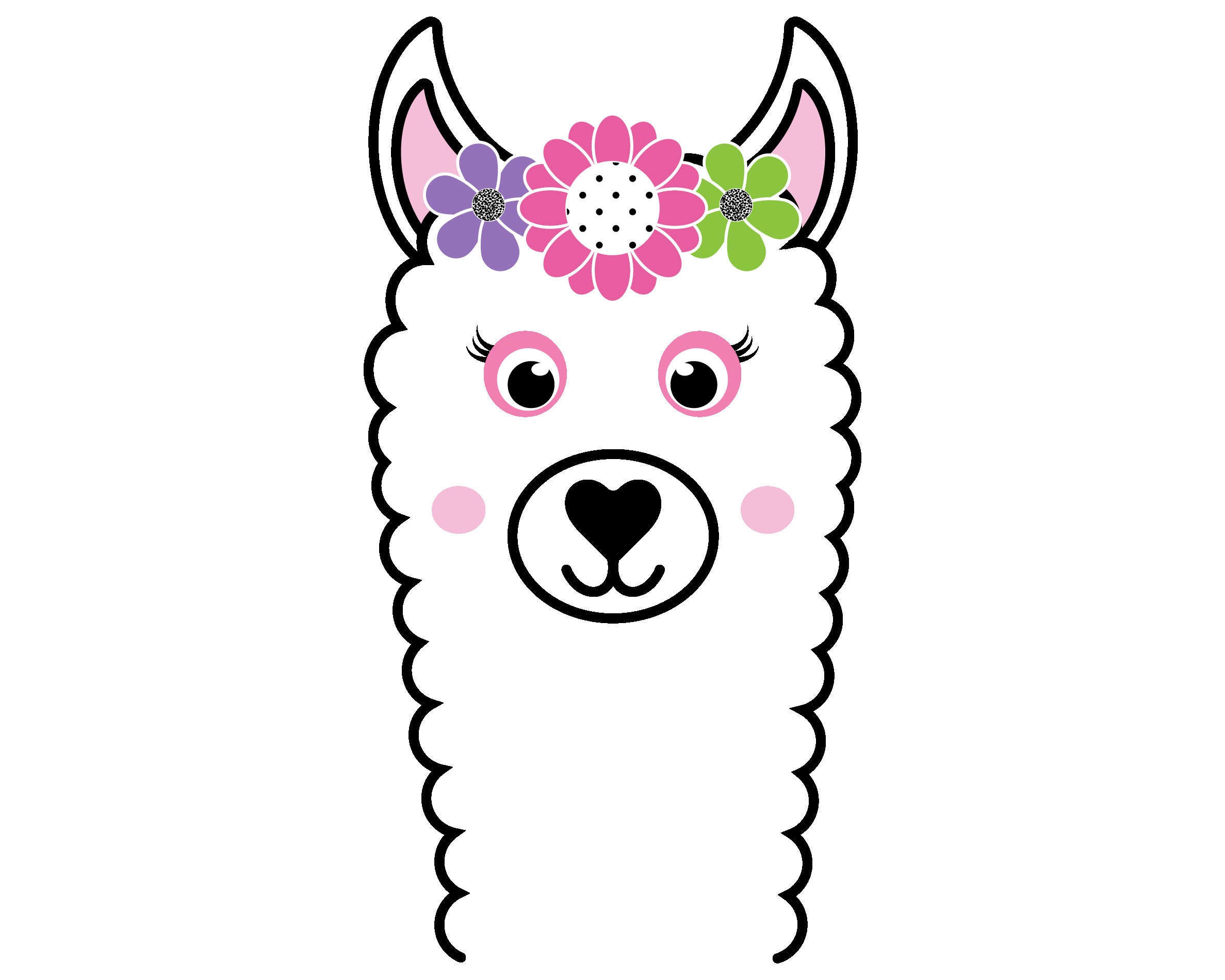 Llama Svg / Llama Sunglasses / Funny Llama / Alpaca Svg / Llama Svg ...