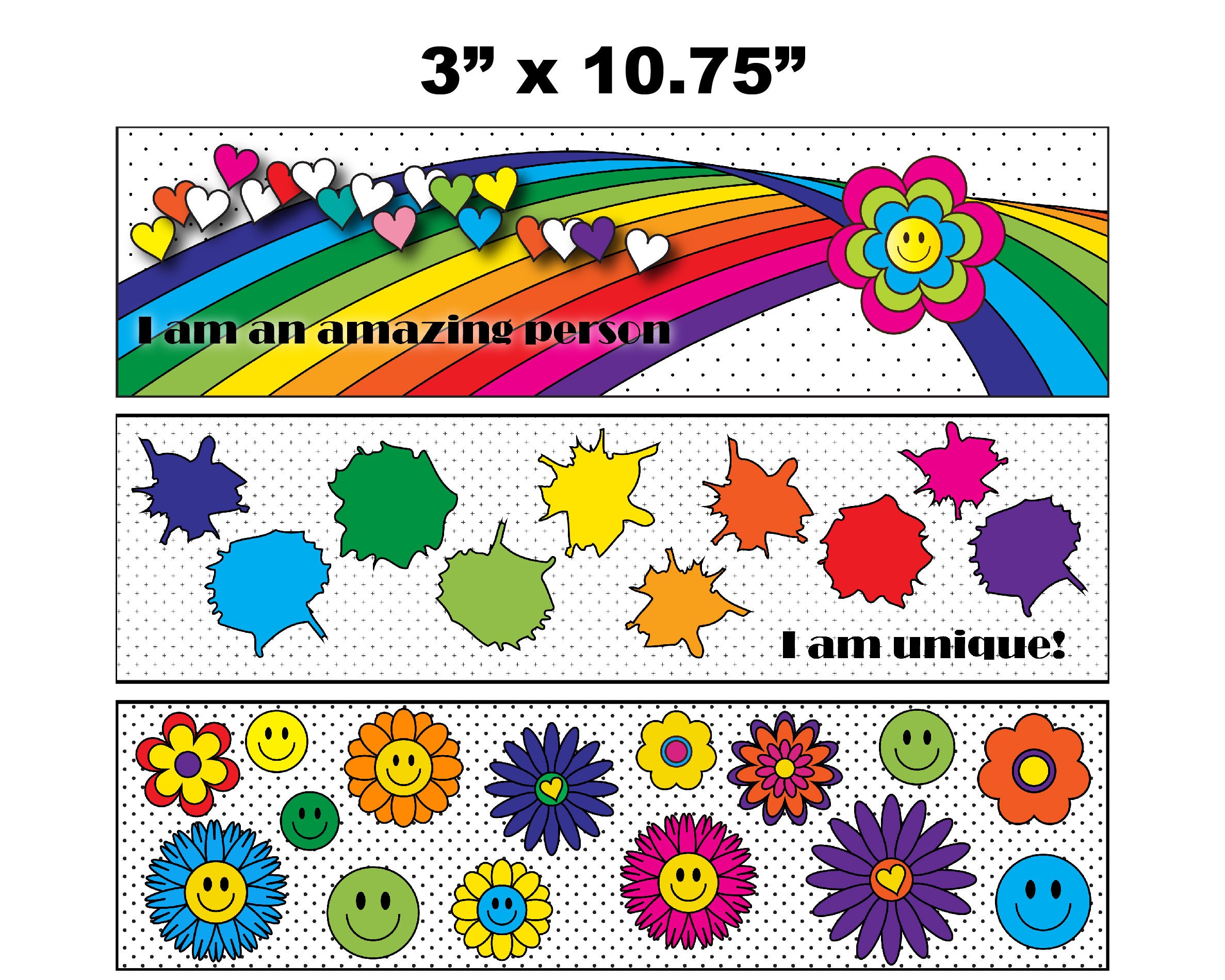 Classroom Borders / Rainbow Classroom Decor / Classroom Rainbow Border ...