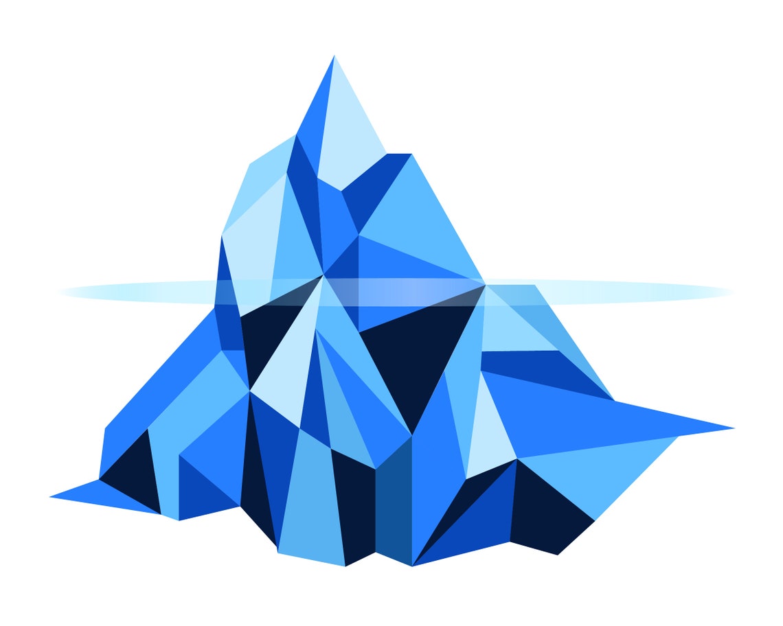 Iceberg Svg | Icebergs | Iceberg Png | Iceberg Vector | Iceberg Clipart ...