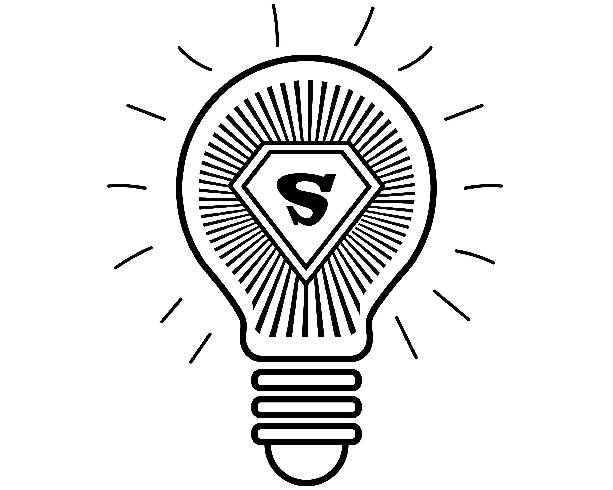 Idea Light Bulb Svg / Light Bulb Ideas / Light Bulb - Etsy