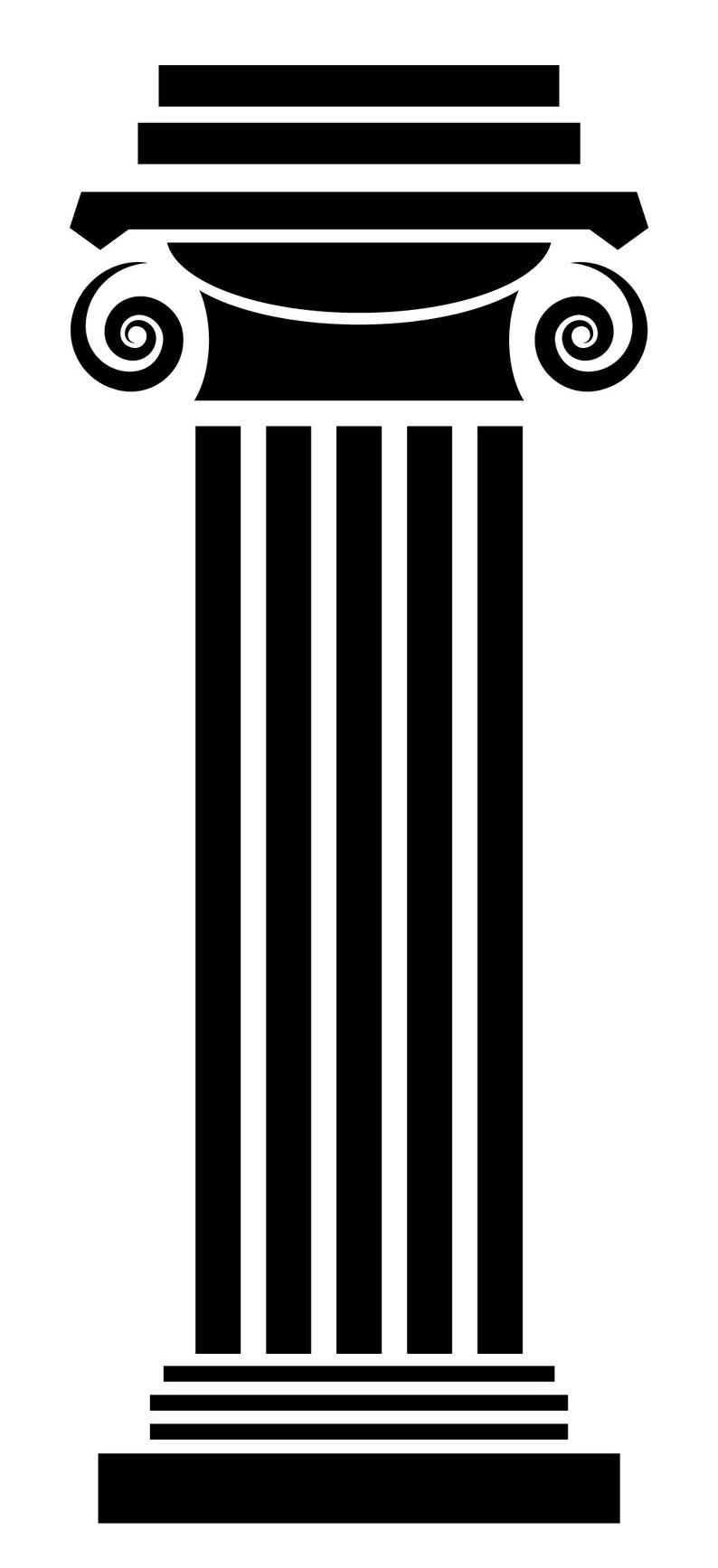 Column Svg / Architectural Columns Svg / Pillars Svg / Greek Columns ...
