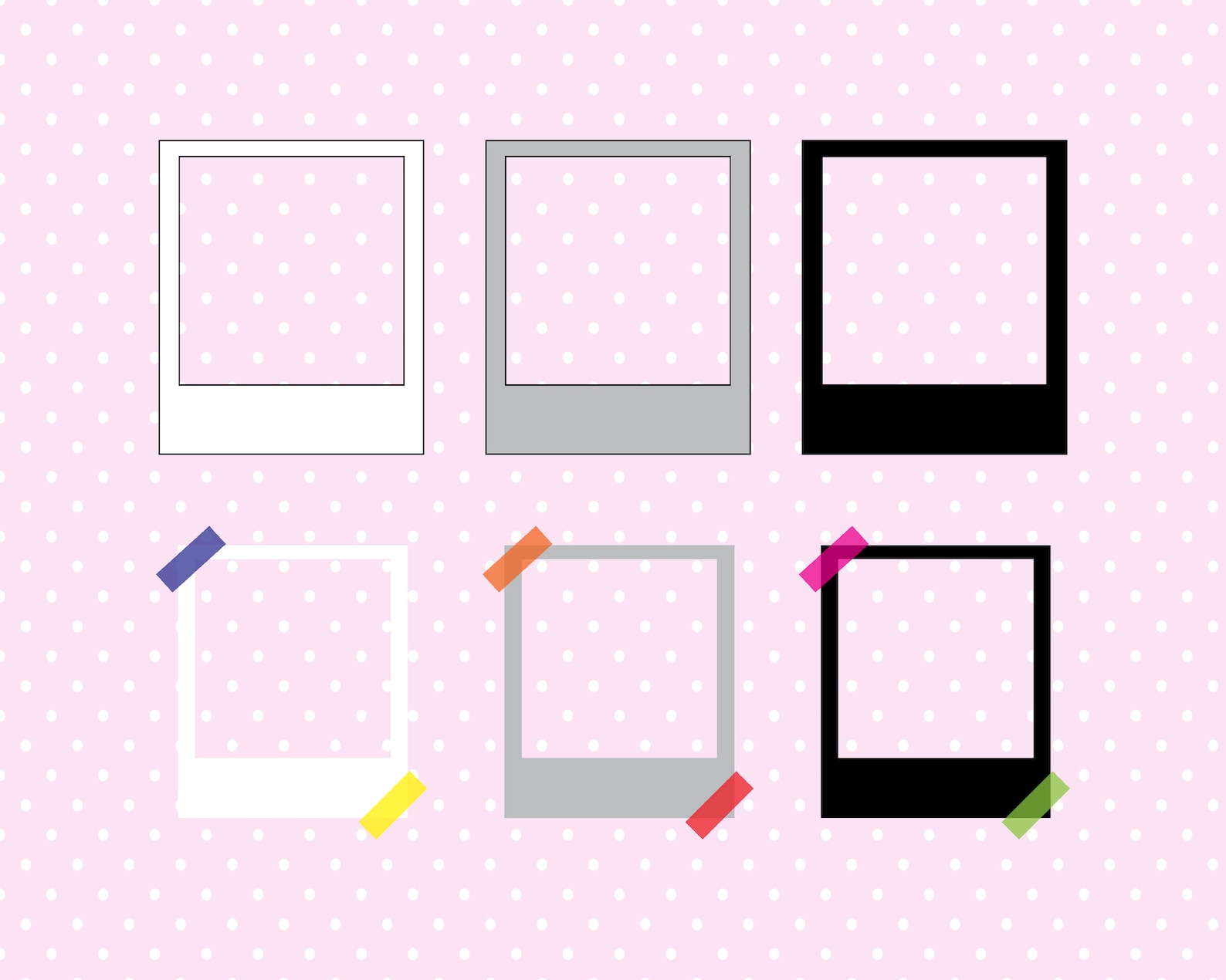 Photo Frame Svg / Instant Photo Svg / Photo Frame Png / Photo - Etsy