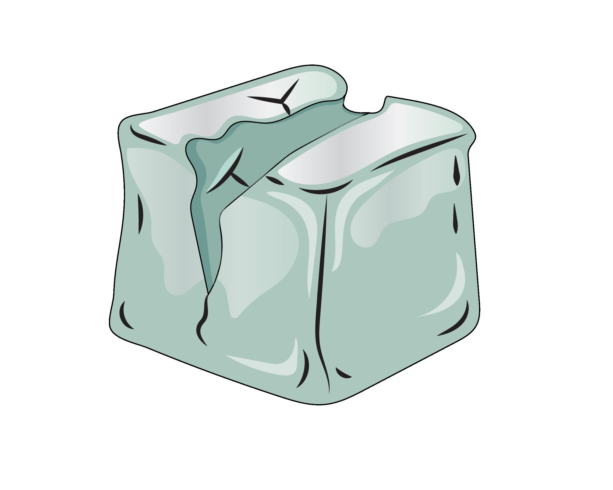 Bag Of Ice Cubes Clip Art