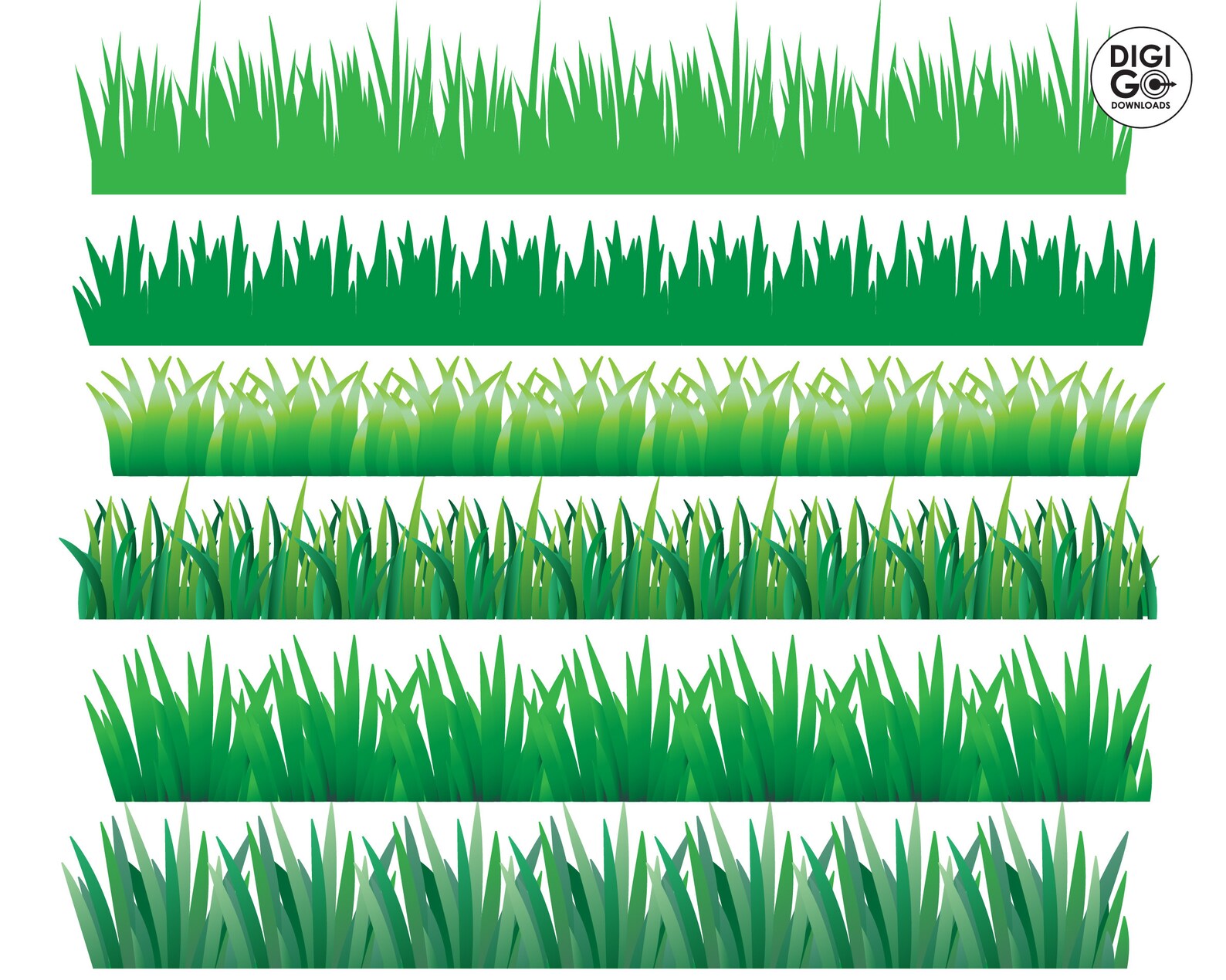Grass Svg / Grass Clipart / Grass Png / Green Grass Clipart / - Etsy Canada