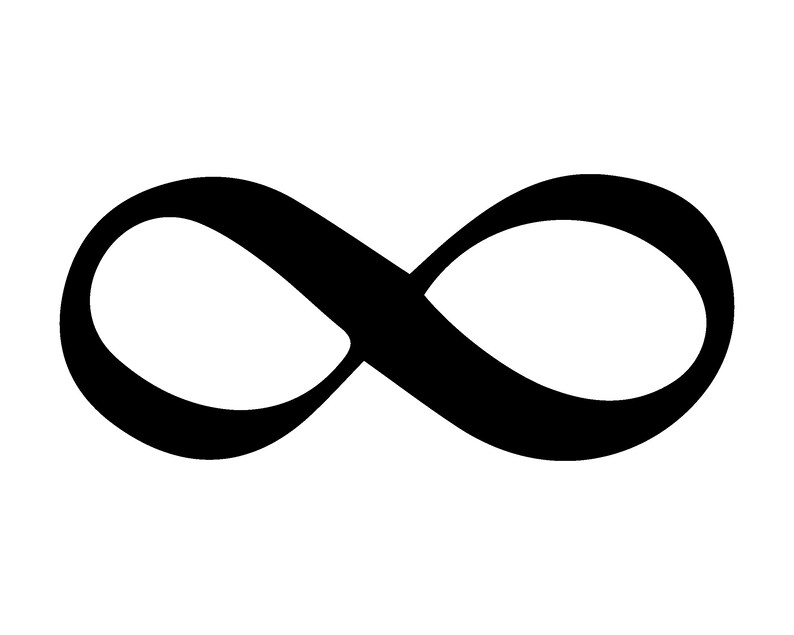 Infinity Symbol Svg / Infinity Svg / Infinity Sign Svg / Open Infinity ...
