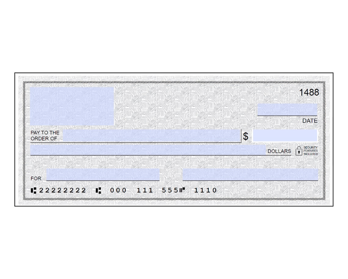 Editable Check Template / Blank Check Template / Manifestation Check ...