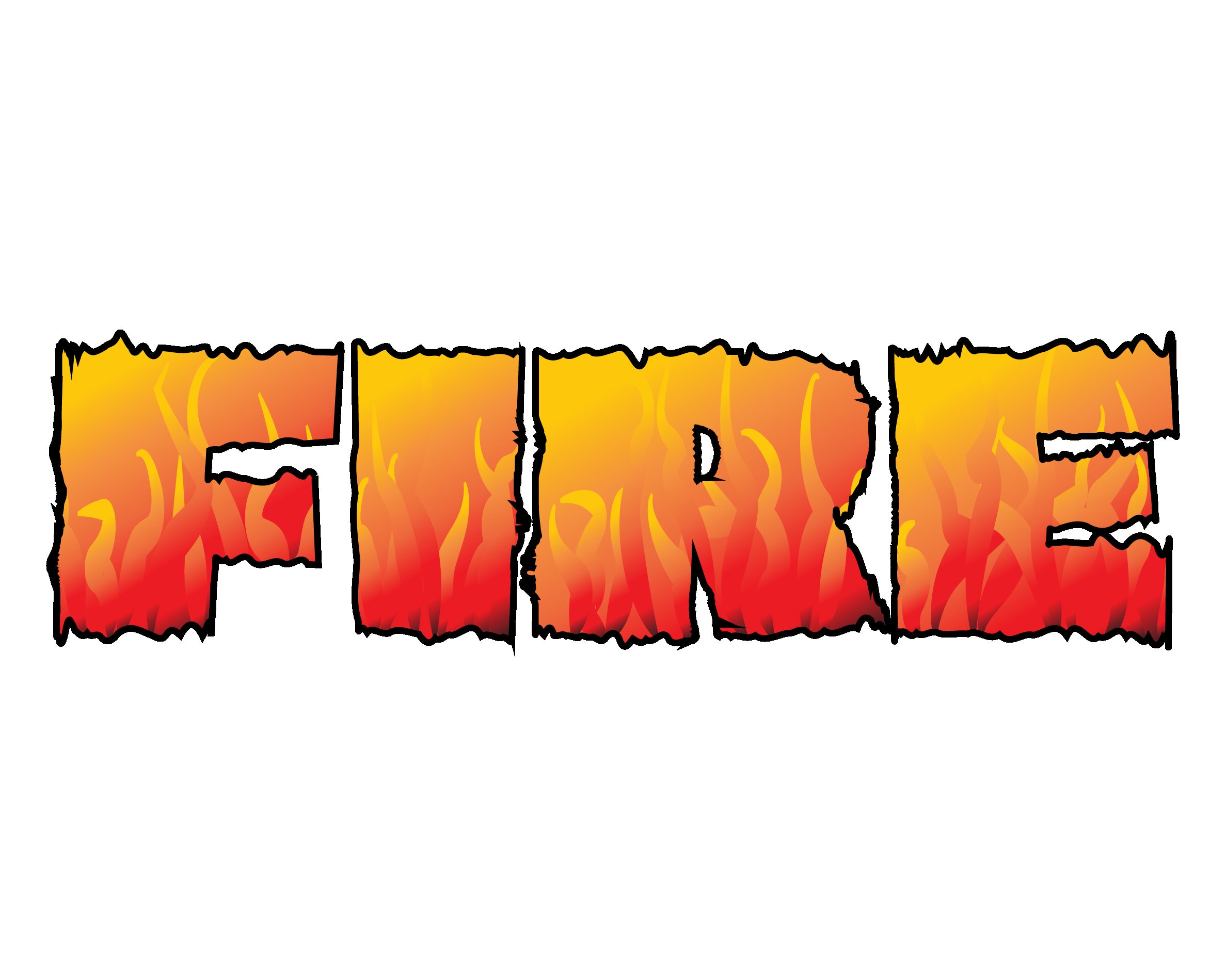 Fire Svg / Fire Design / Fire Word Svg / Fire Flames Svg / Fire Tshirt ...