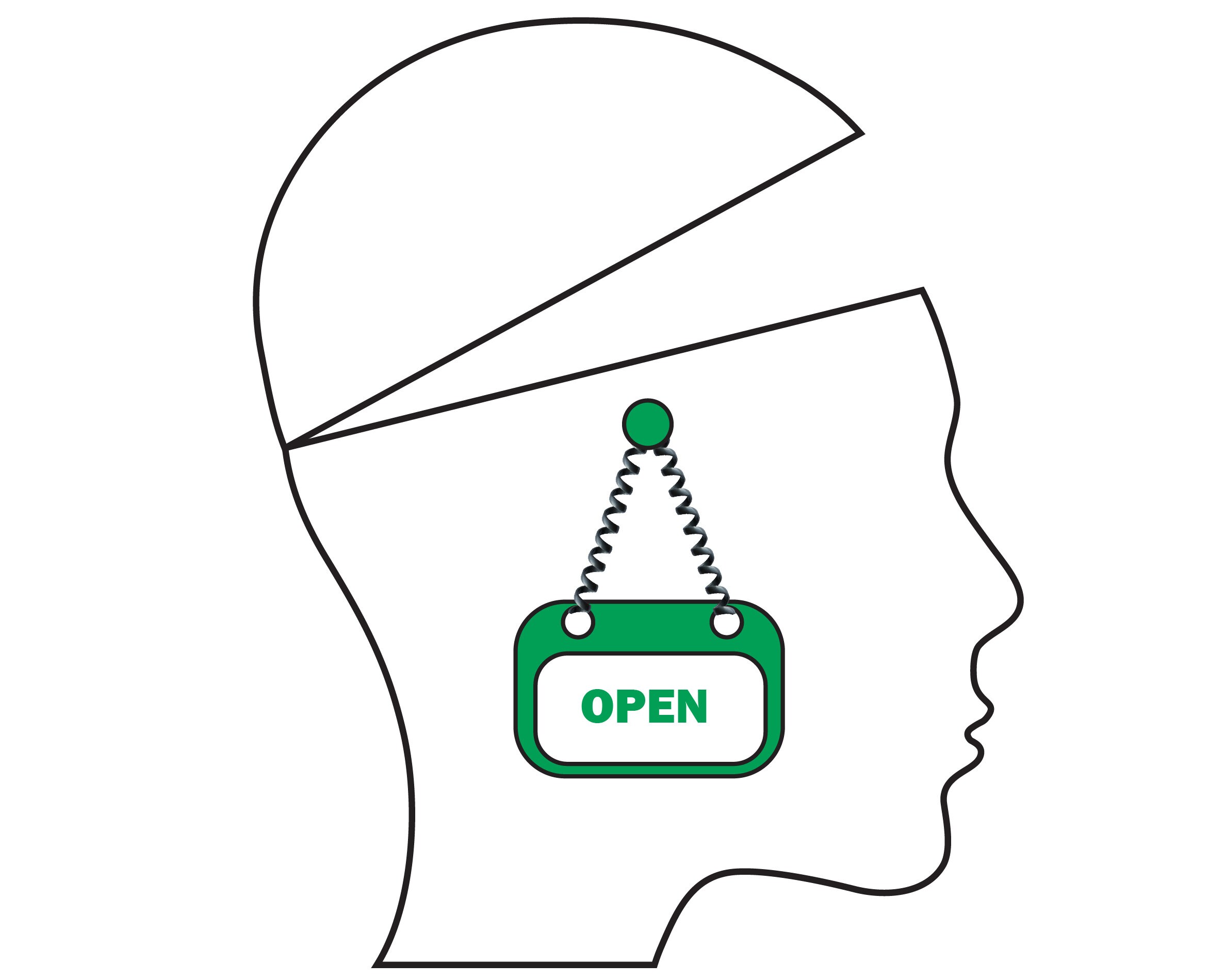 Open - Closed Mindset Clipart / Mind Clipart / Growth Mindset Images ...