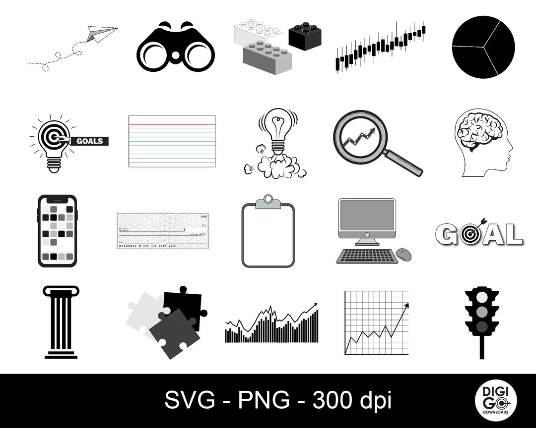 Business Finance Svg / Finance Svg / Investment / Stock Market Graphs ...