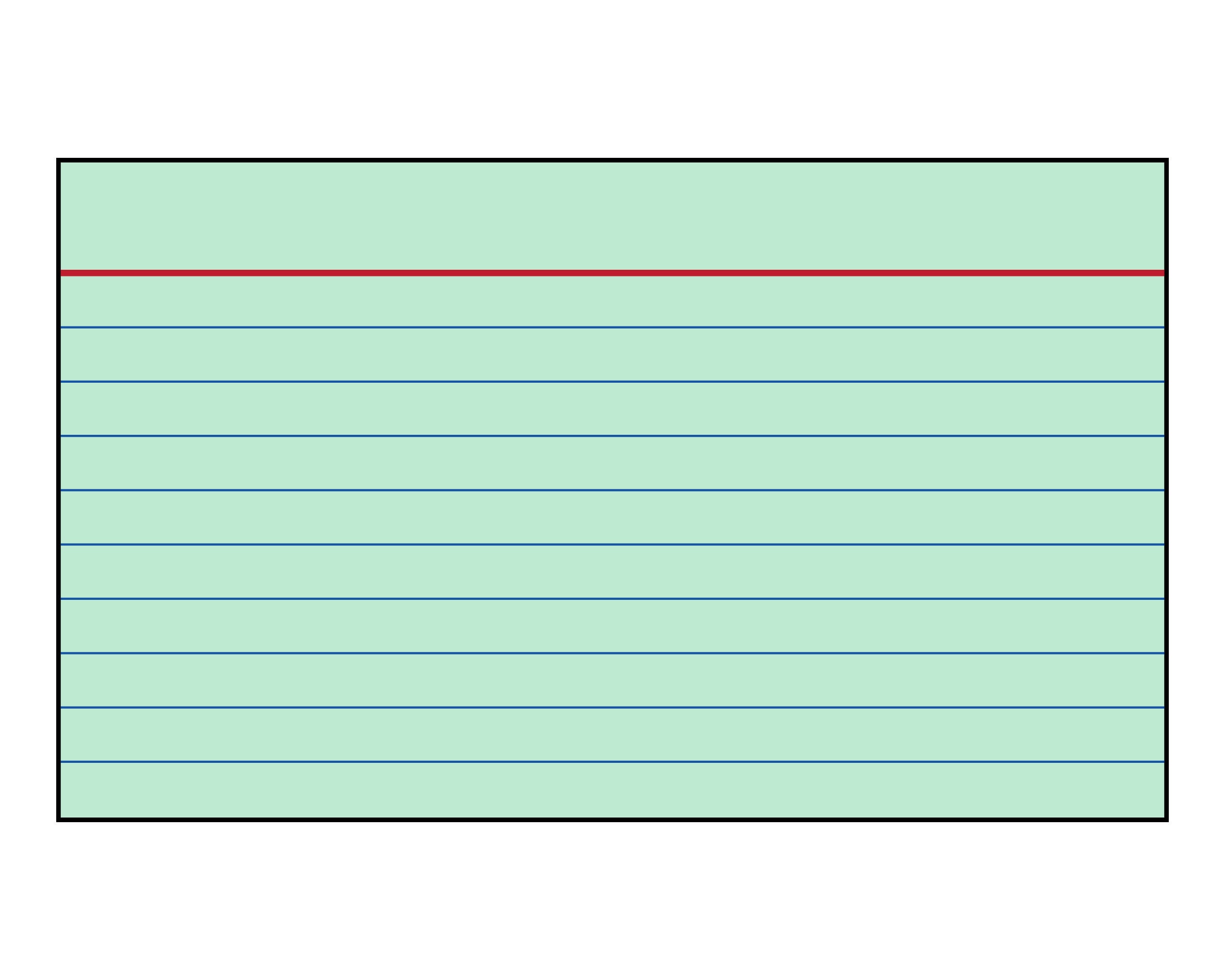 Colored Index Card Clipart / Index Card Image / Index Card Png ...