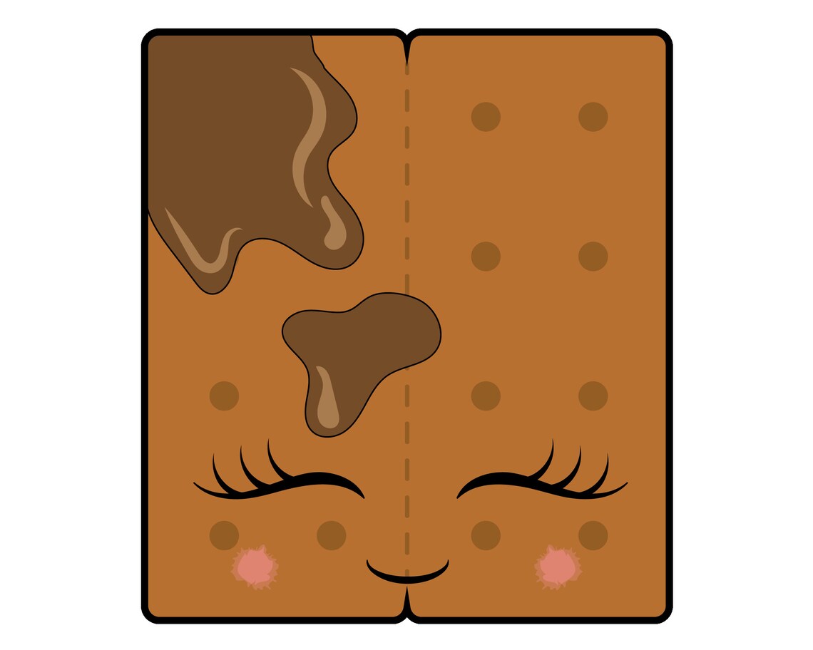 Marshmallow Face Svg / Marshmallow Svg / Marshmallow Png / Cute ...