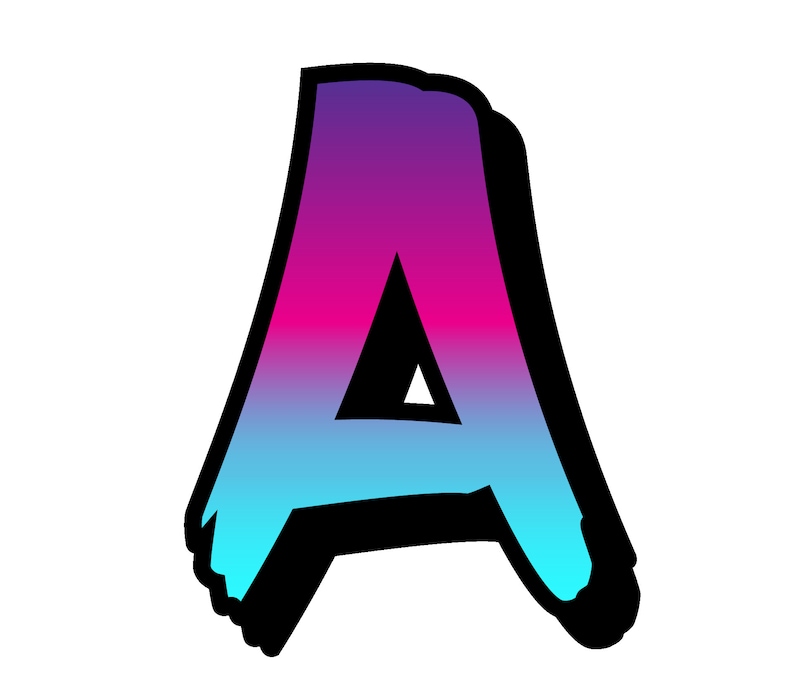 Graffiti Letters Svg / Graffiti Alphabet / Graffiti Svg / Graffiti ...