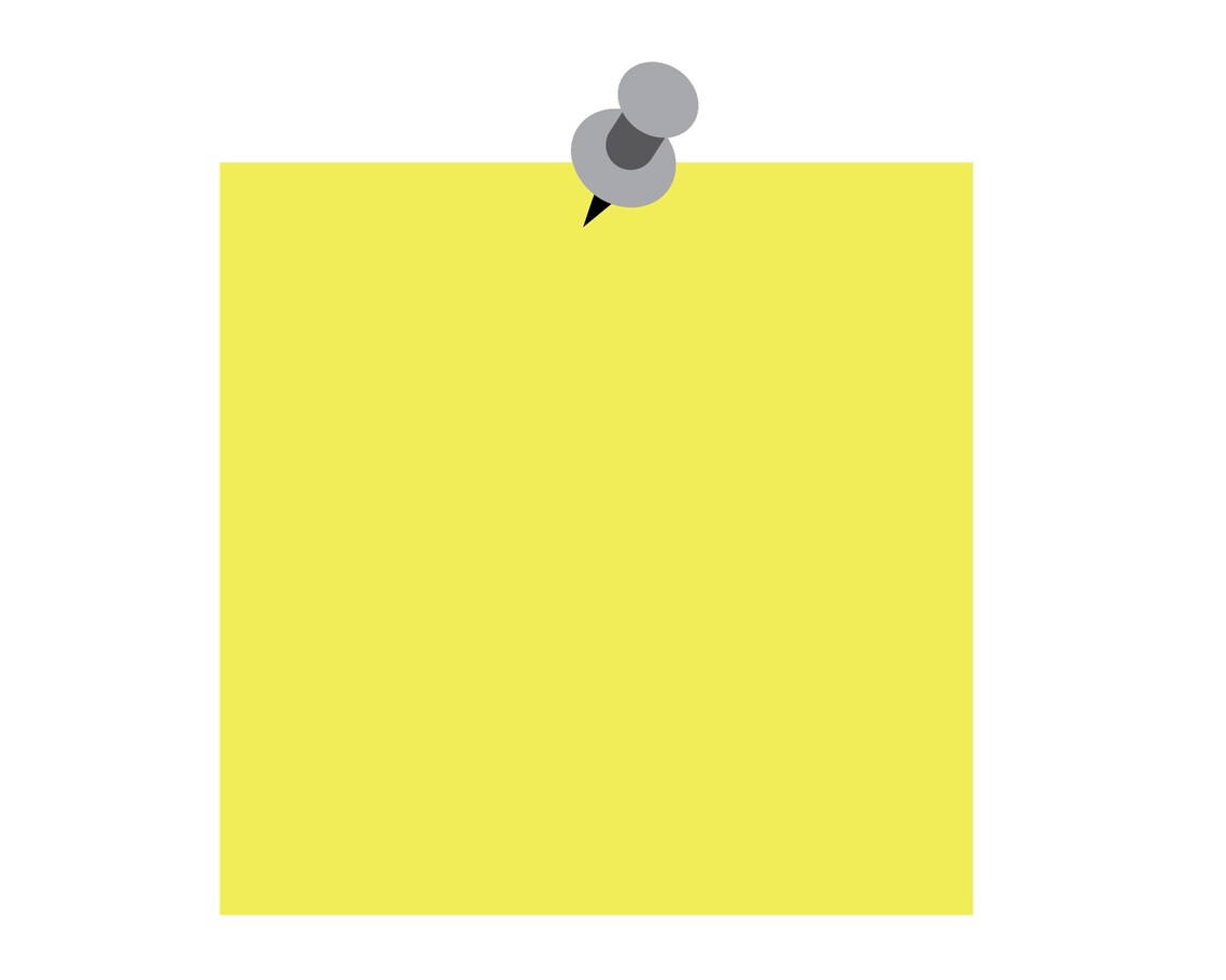 Sticky Notes Svg / Note Paper Svg / Yellow Sticky Note / Sticky Notes ...