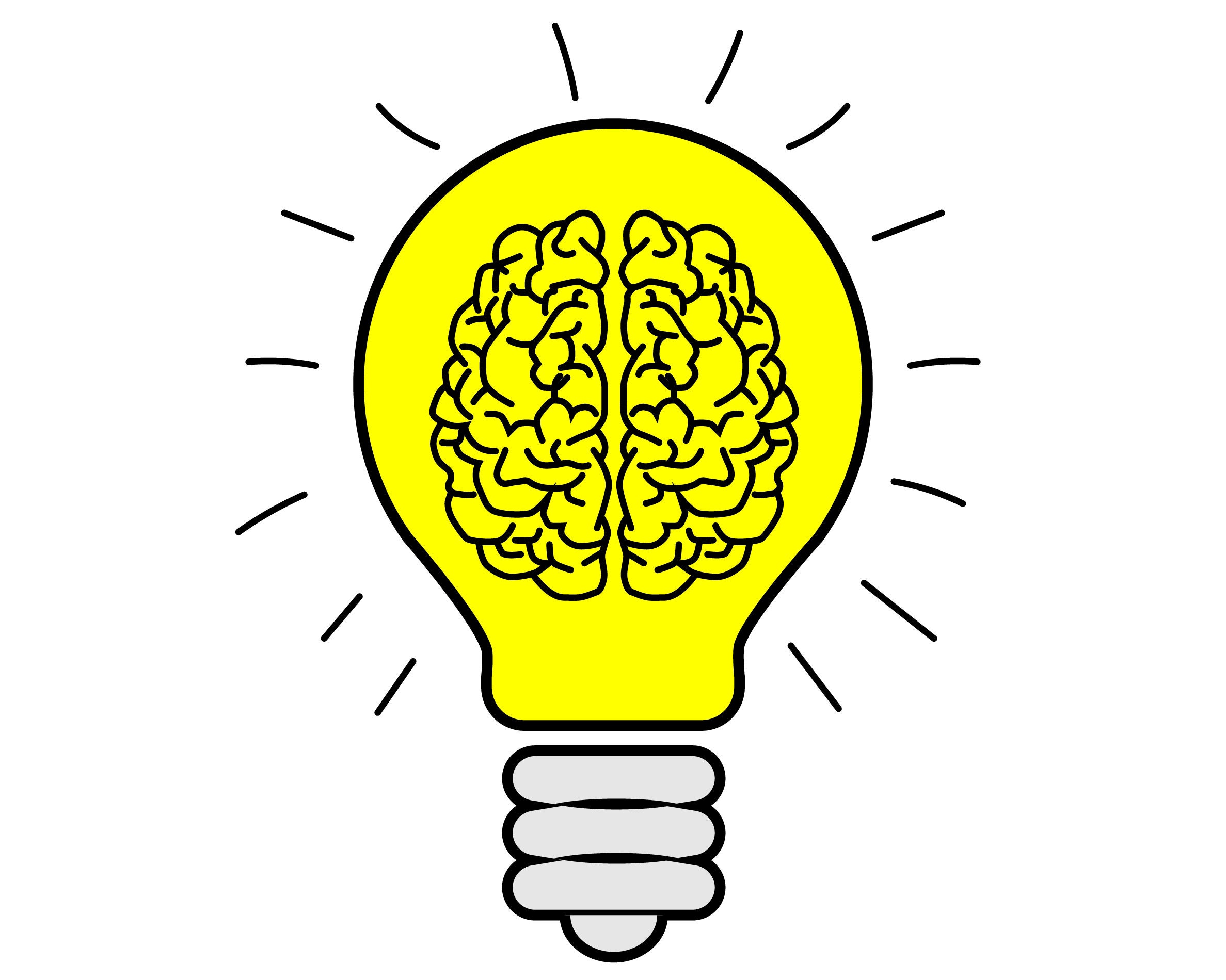 Idea Lightbulb Svg / Lightbulb Ideas / Lightbulb Illustrations ...