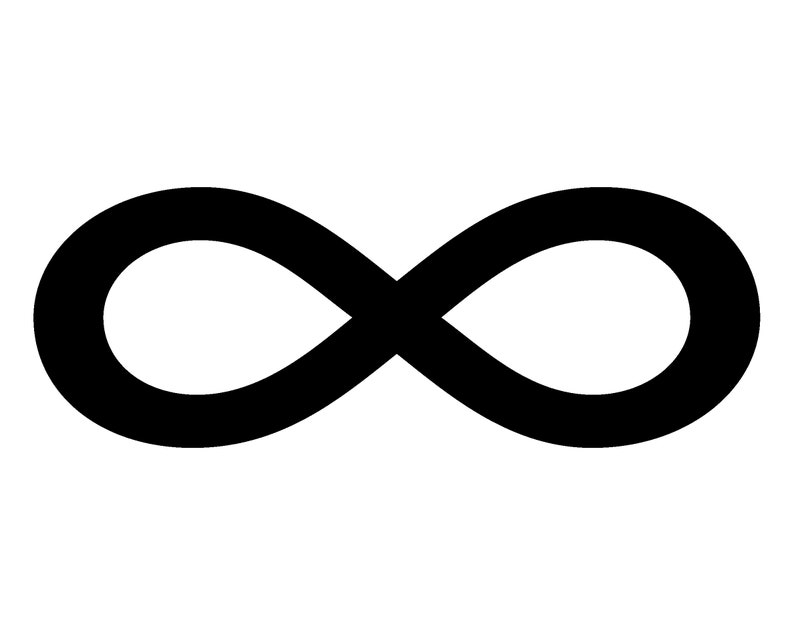 Infinity Symbol Svg / Infinity Svg / Infinity Sign Svg / Open Infinity ...