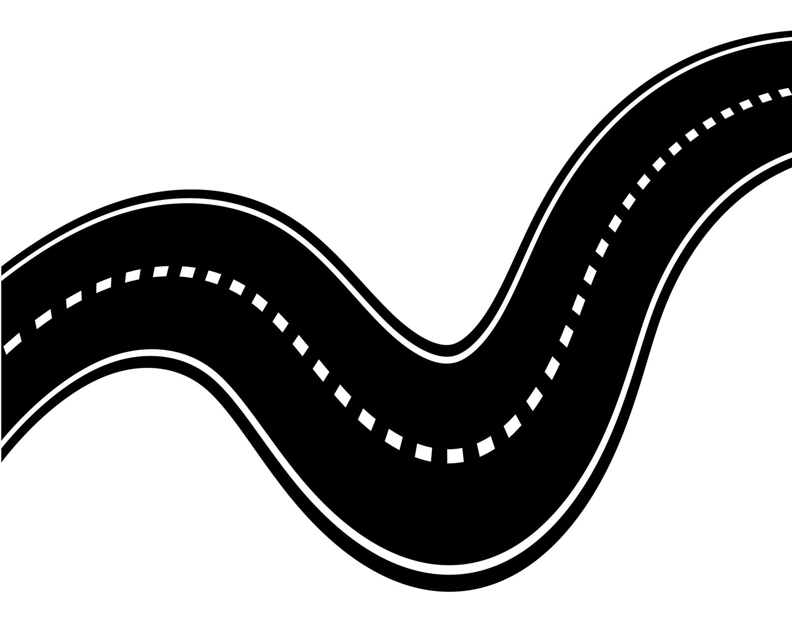 Road Elements / Road Clipart / Highway Clipart / Road Svg / Road Design ...