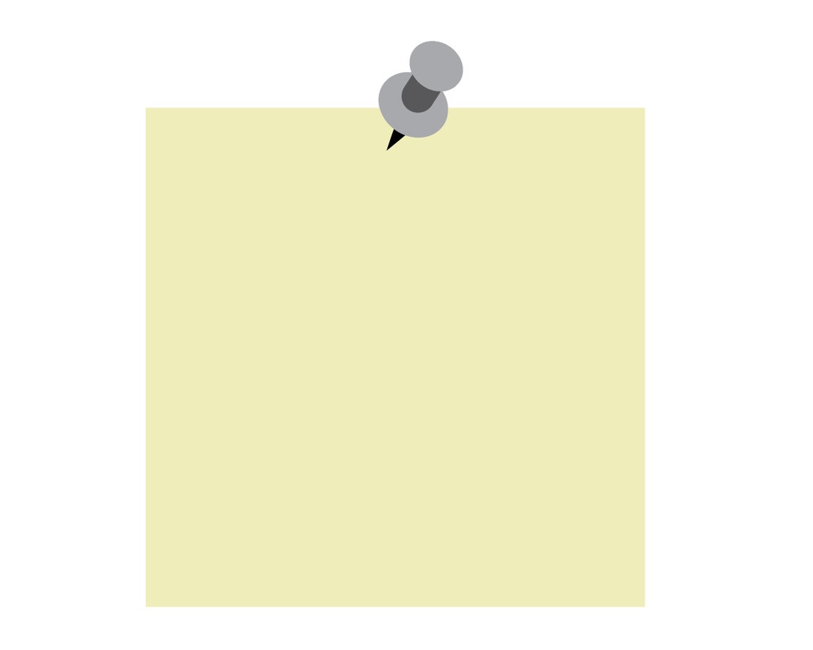 Sticky Notes Svg / Note Paper Svg / Yellow Sticky Note / Sticky Notes ...