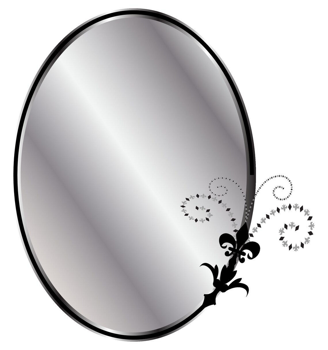 Mirror Svg / Mirror Bundle Svg / Mirrors Png / Oval Mirror Svg / Mirror ...