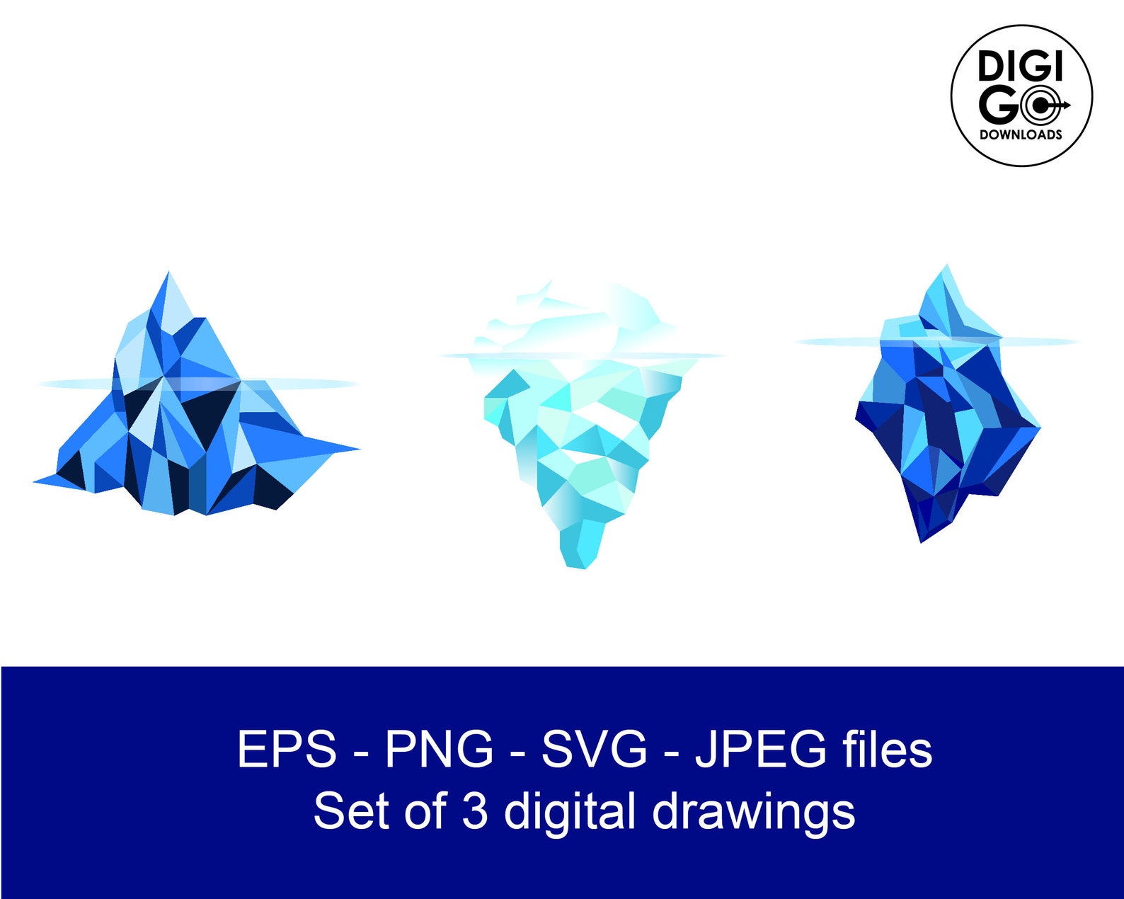 Iceberg Svg Icebergs Iceberg Png Iceberg Vector Iceberg Clipart ...