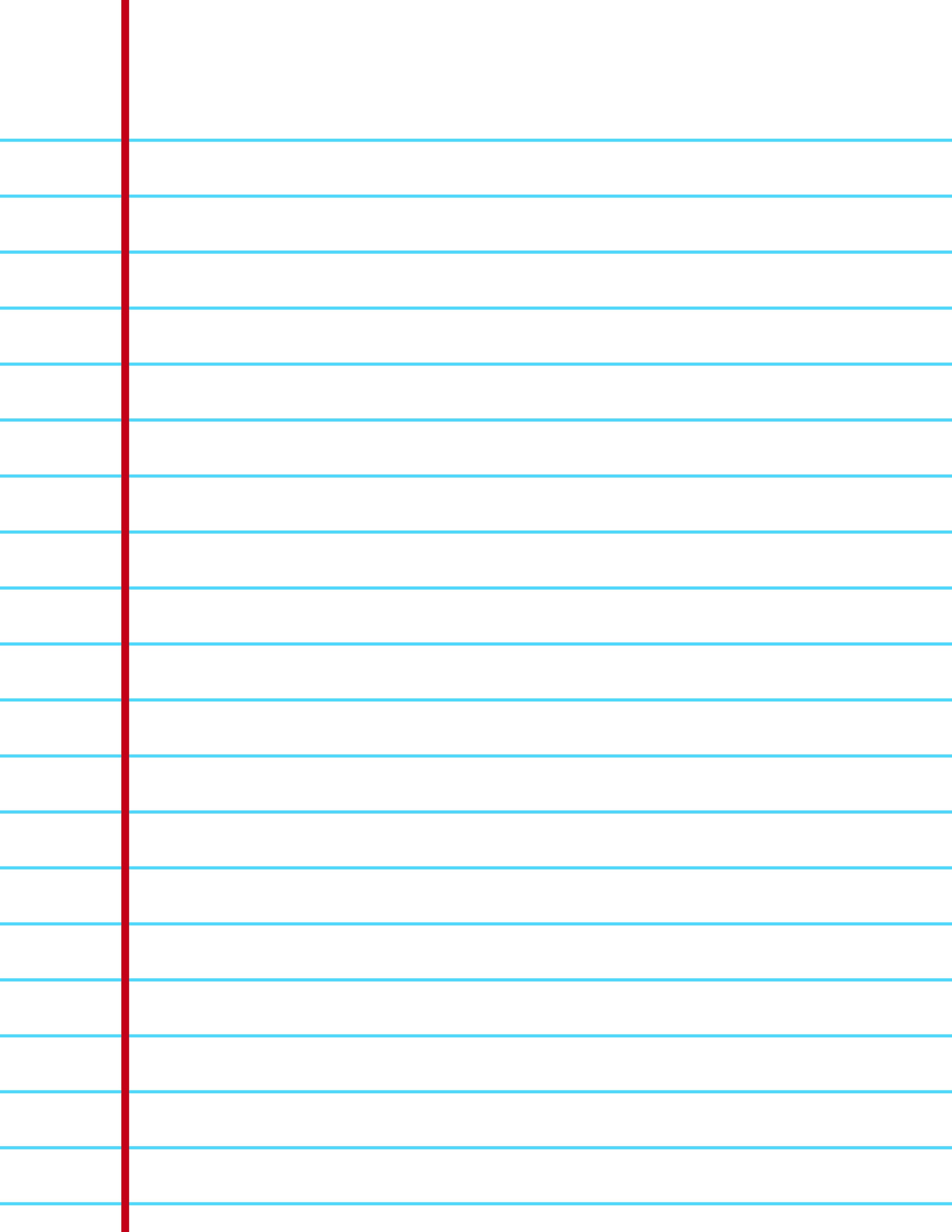 Lined Paper Template / Digital Notebook Paper / Digital Lined Paper ...