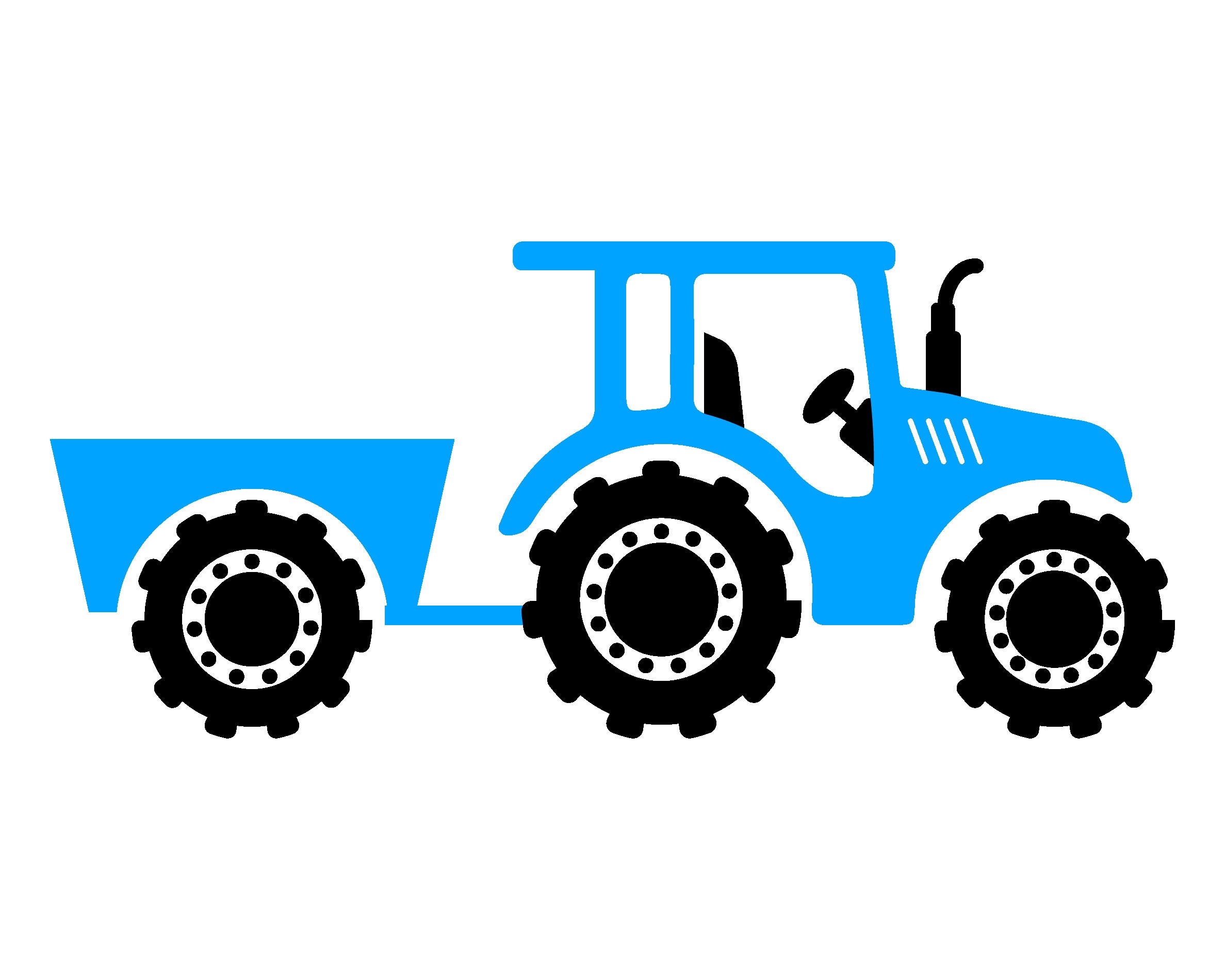 Tractor Svg / Tractor Monogram Svg / Kids Tractor Svg / Truck Svg ...