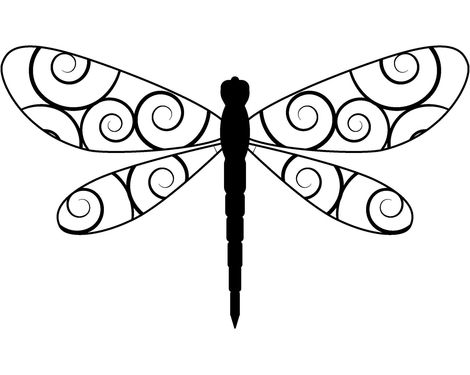 Dragonfly Svg / Dragonflies Svg / Dragonfly Silhouette Svg / - Etsy