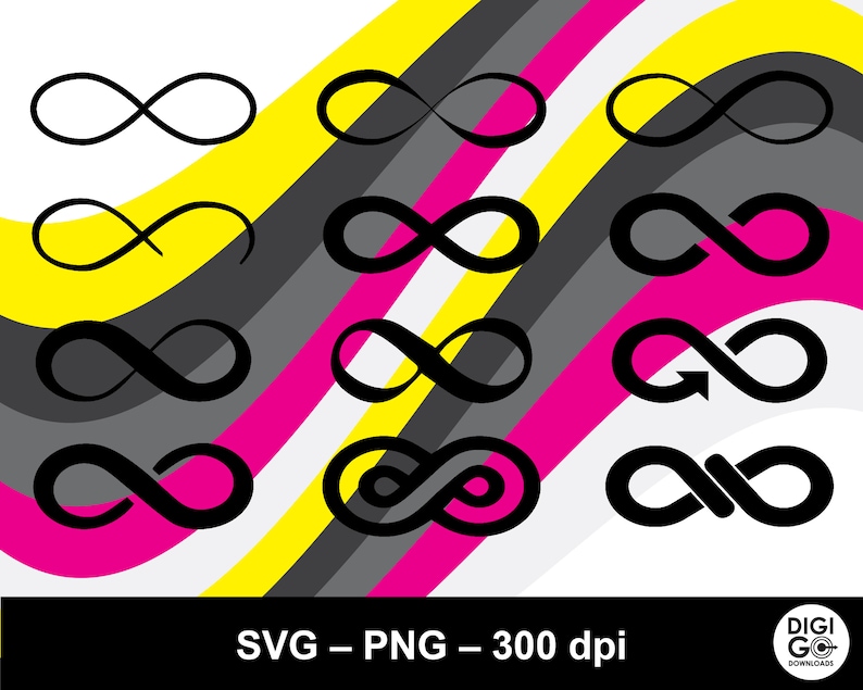 Infinity Symbol Svg / Infinity Svg / Infinity Sign Svg / Open Infinity ...