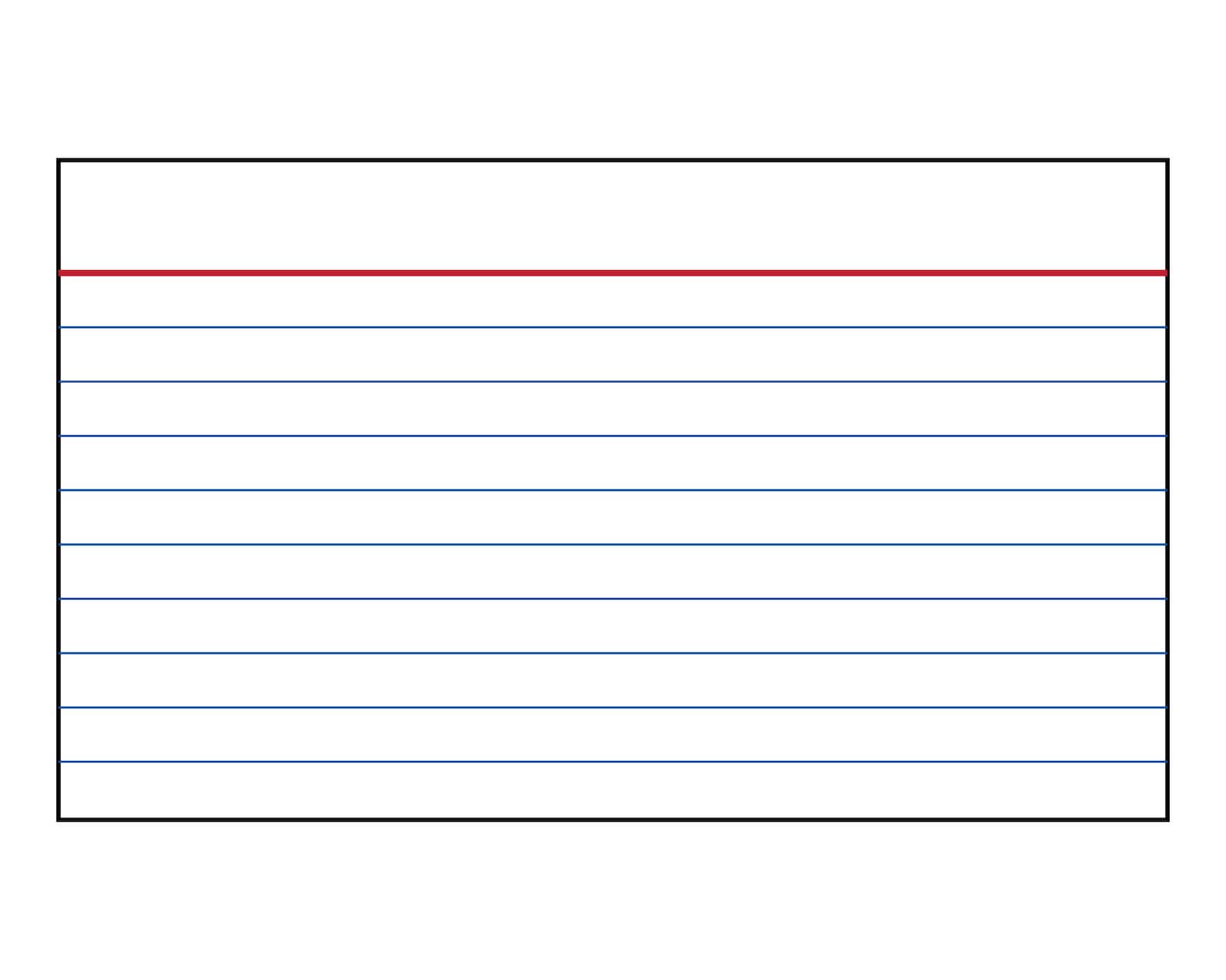 Colored Index Card Clipart / Index Card Image / Index Card Png ...