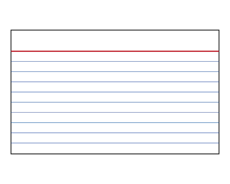 Colored Index Card Clipart / Index Card Image / Index Card Png ...