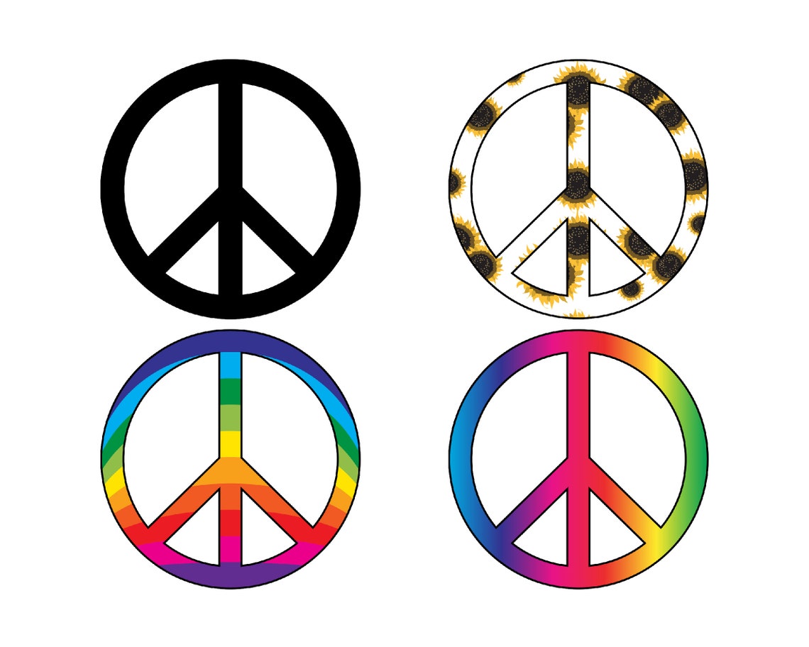 Peace Sign Svg / Peace Symbol Svg / Peace Sign Png / Peace | Etsy