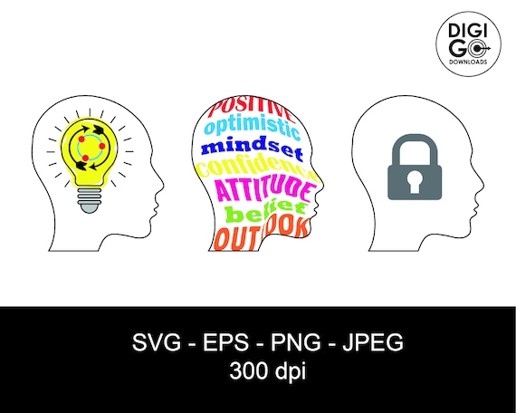 Growth Mindset Clipart / Brain Clipart / Closed Mind Growth | Etsy Hong ...