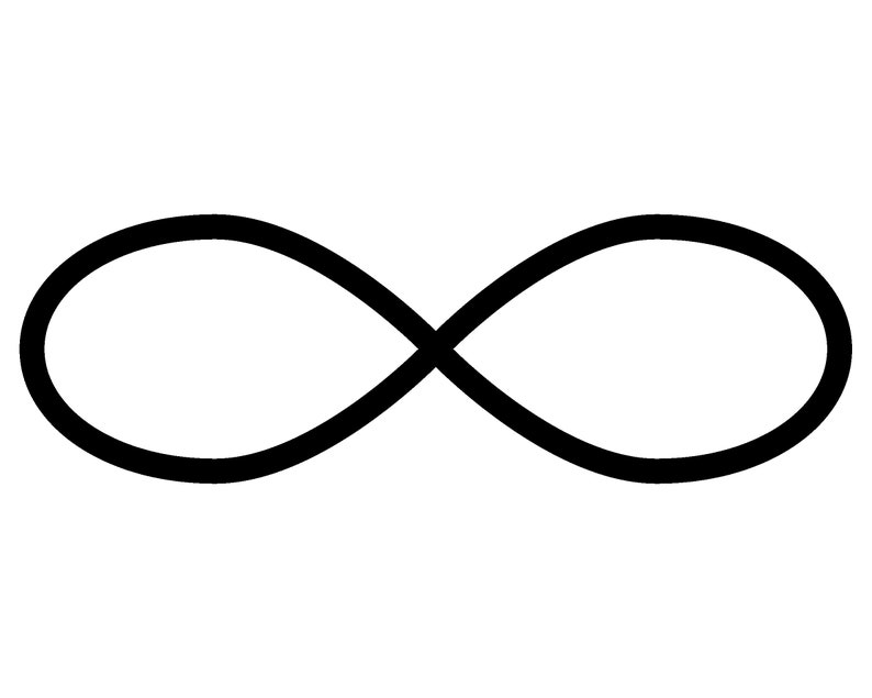 Infinity Symbol Svg / Infinity Svg / Infinity Sign Svg / Open Infinity ...