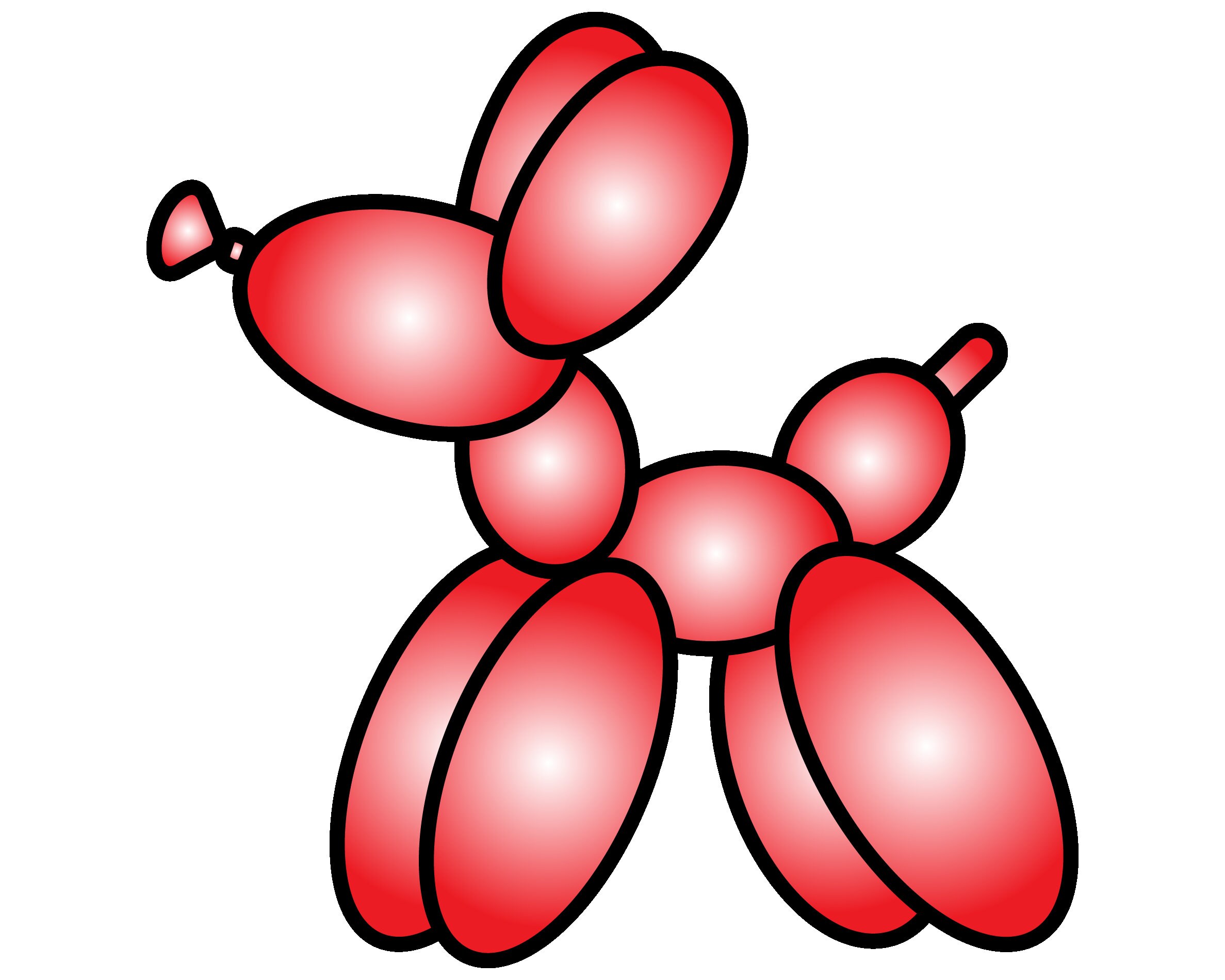 Balloon Dog Svg / Balloon Animal Svg / Animal Balloon Svg / Balloon ...