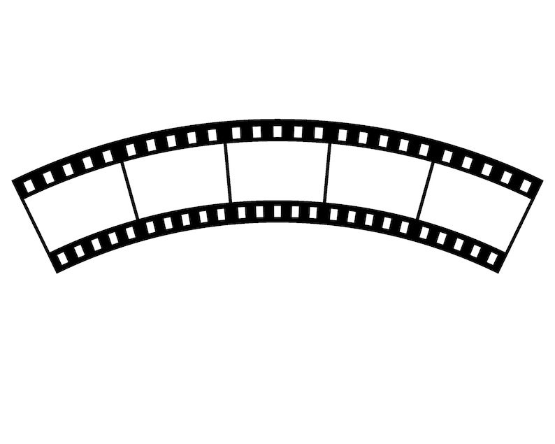 Film Strip Svg / Film Svg / Movie Clipart / Hollywood Clipart Svg ...