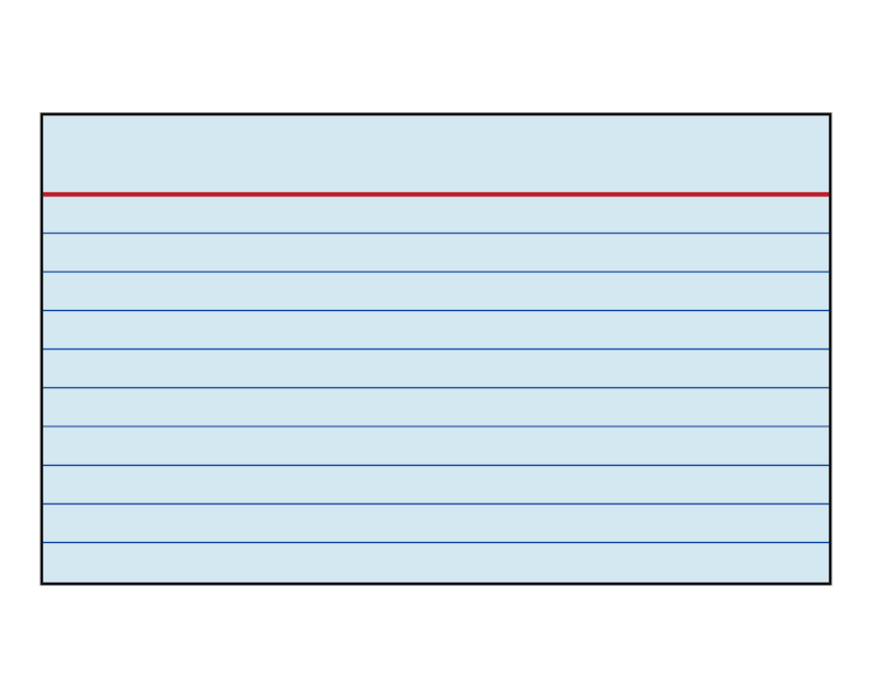 Colored Index Card Clipart / Index Card Image / Index Card Png ...