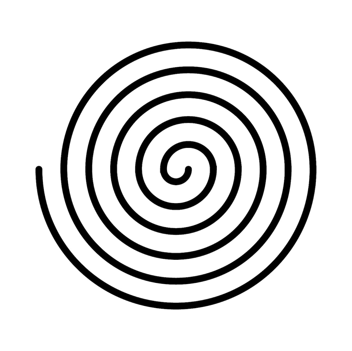 Spiral Svg Spiral Svg File Swirls Svg Spiral Bundle Spiral Silhouette Wrapped Spiral