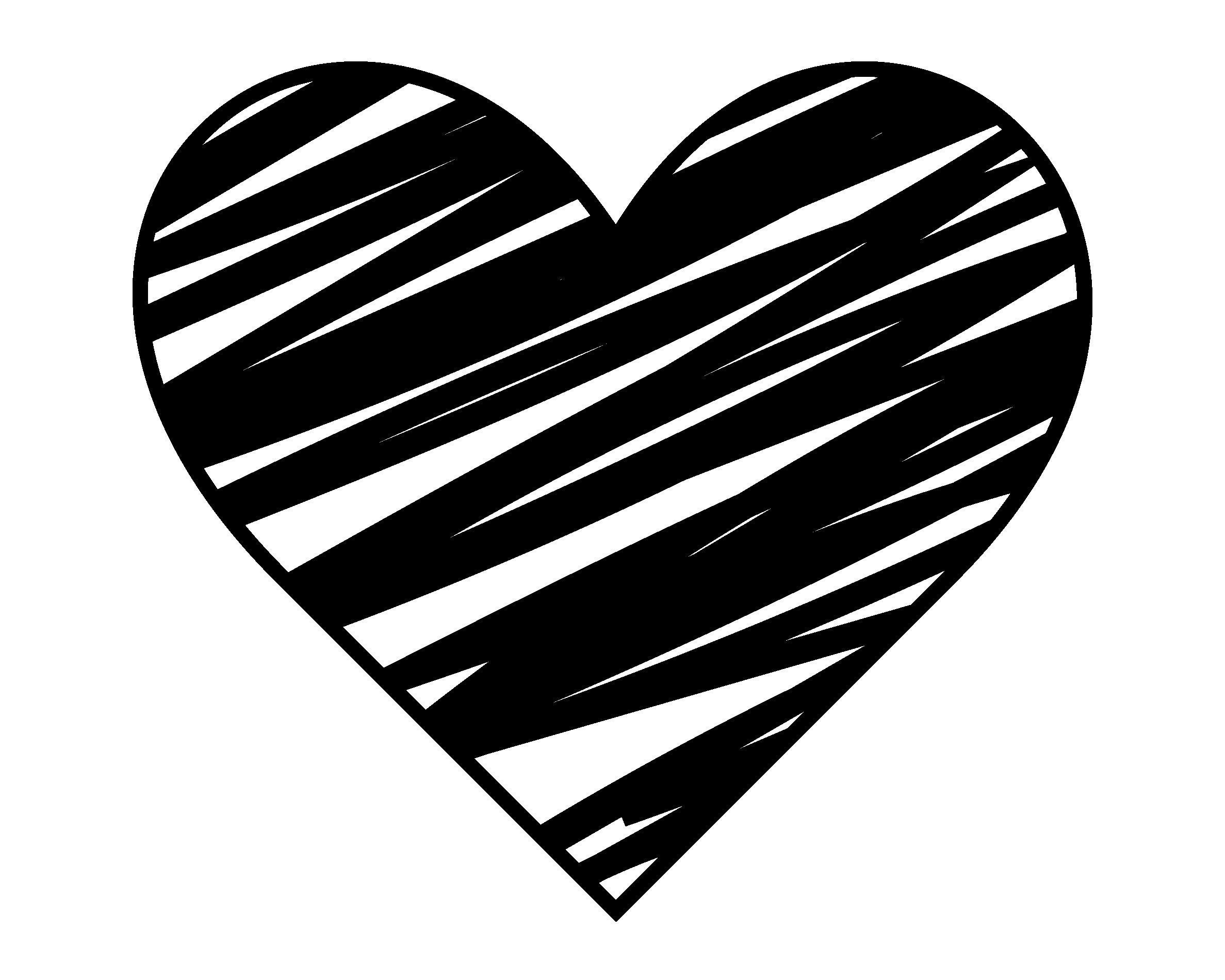 Heart Svg Bundle, Heart Svg, Open Heart Svg, Doodle Heart Svg, Sketch ...